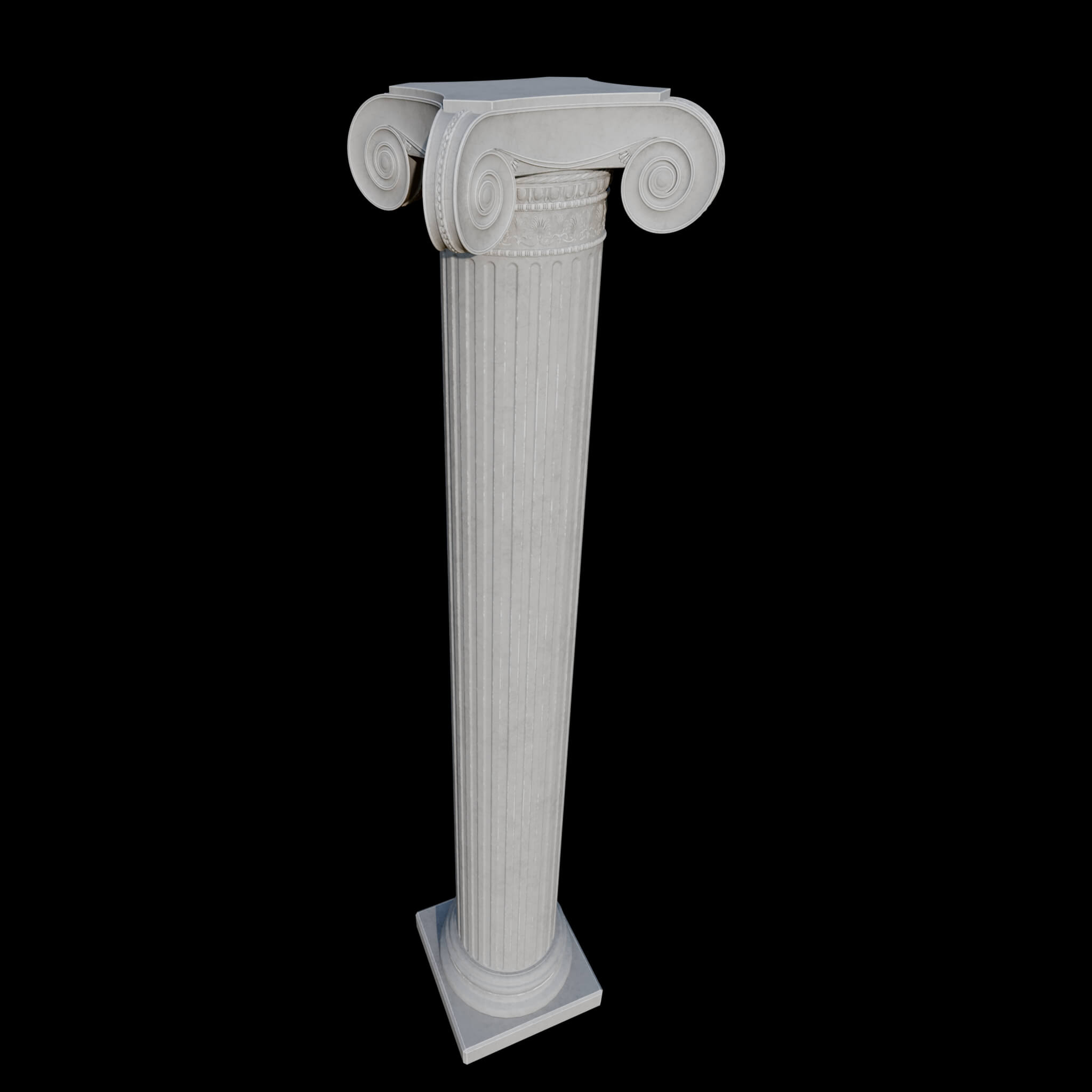 Corint Column B - 3D Model by BsTen