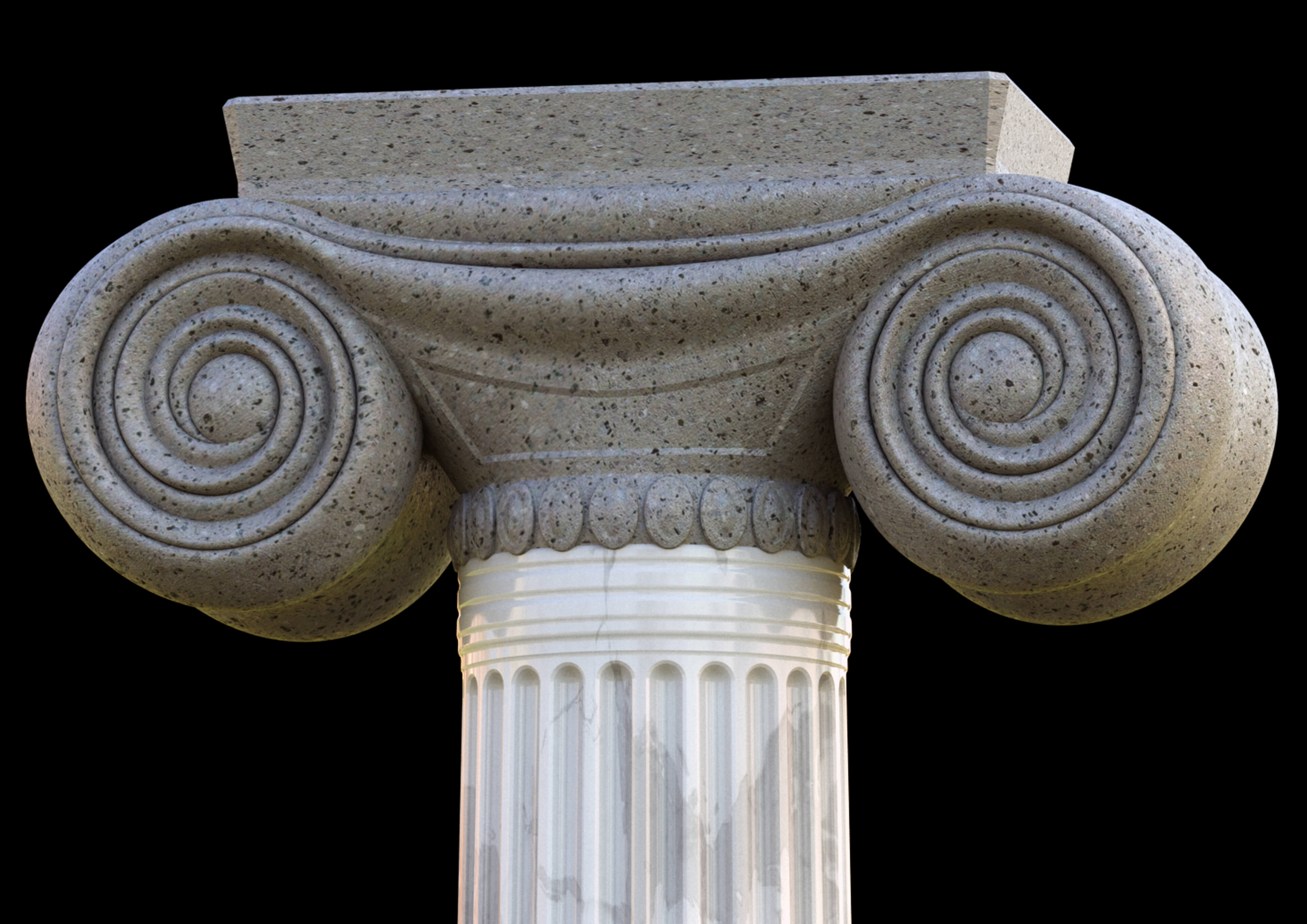 Corint Column - 3D Model by BsTen