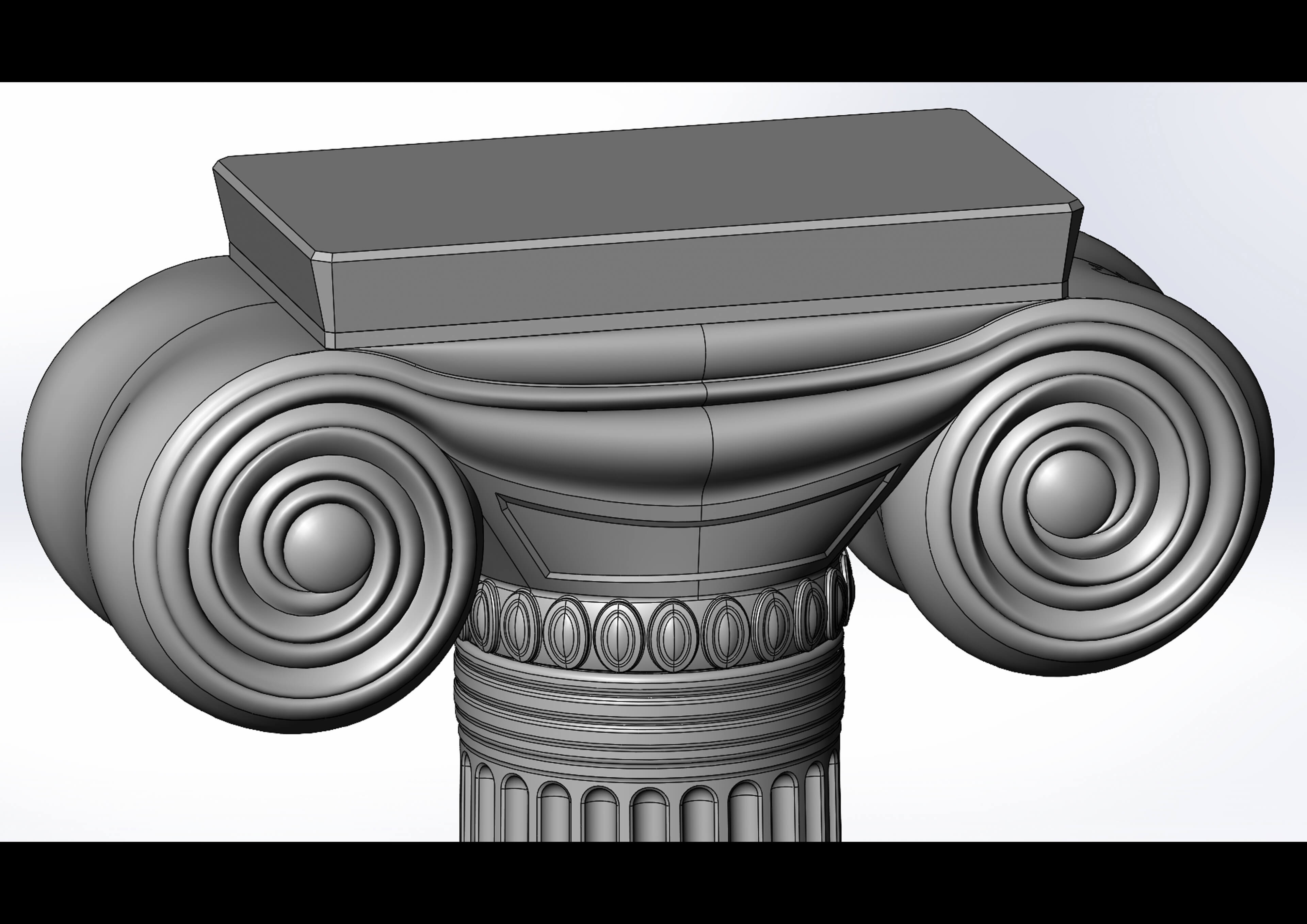 Corint Column - 3D Model by BsTen