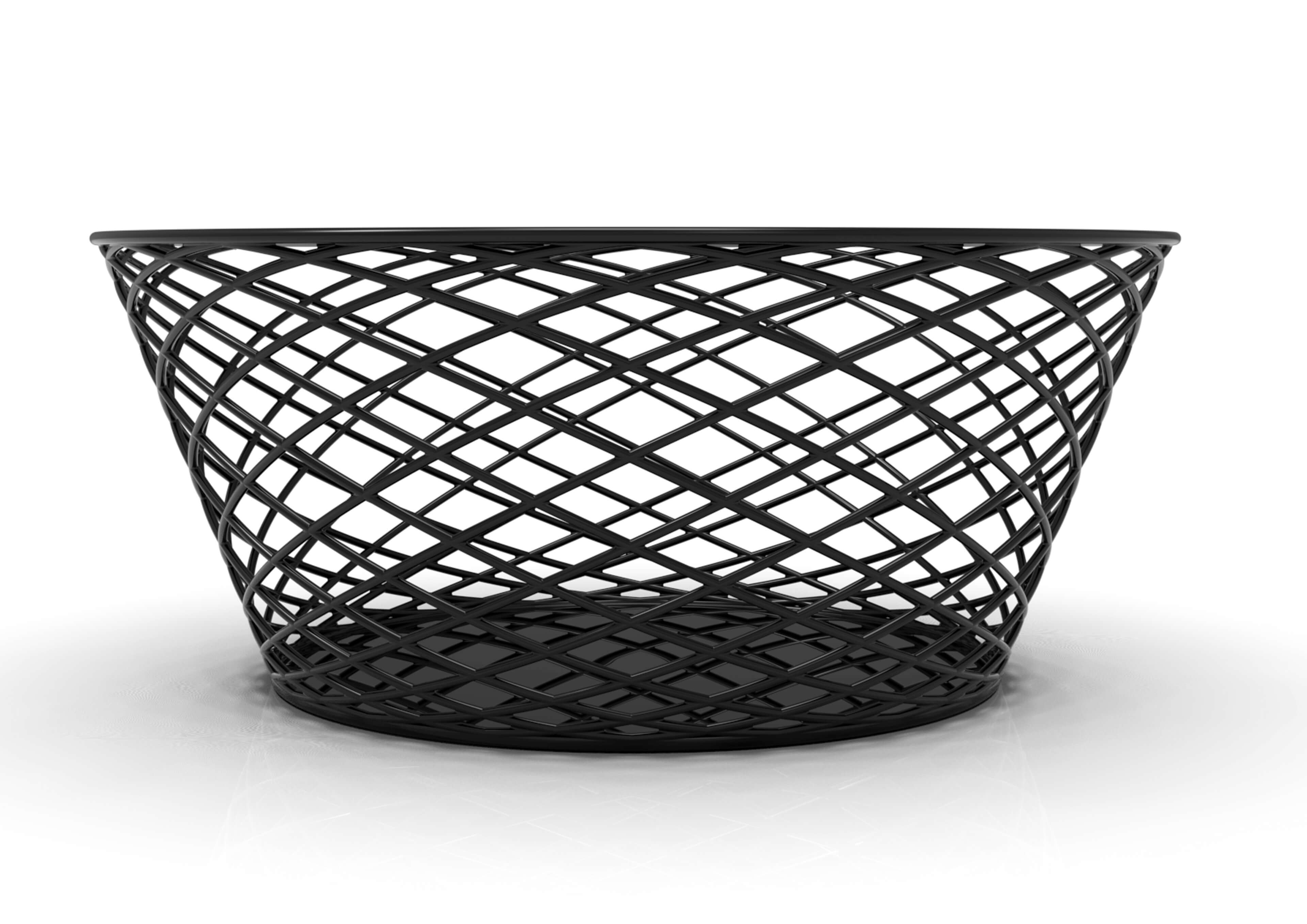 D Box Wire Basket - 3D Model by BsTen