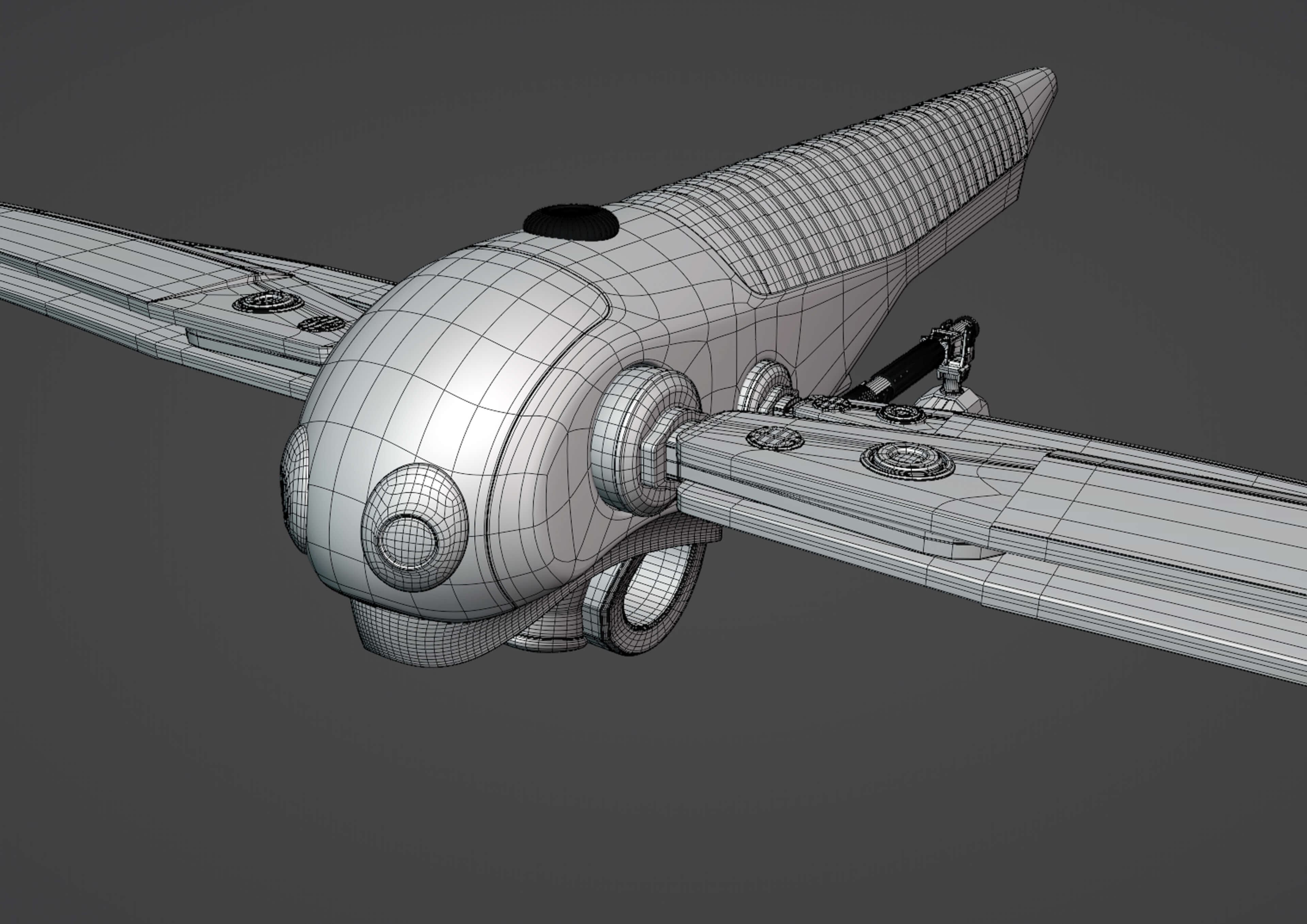 Dronix Subdivision Ready - 3D Model by BsTen