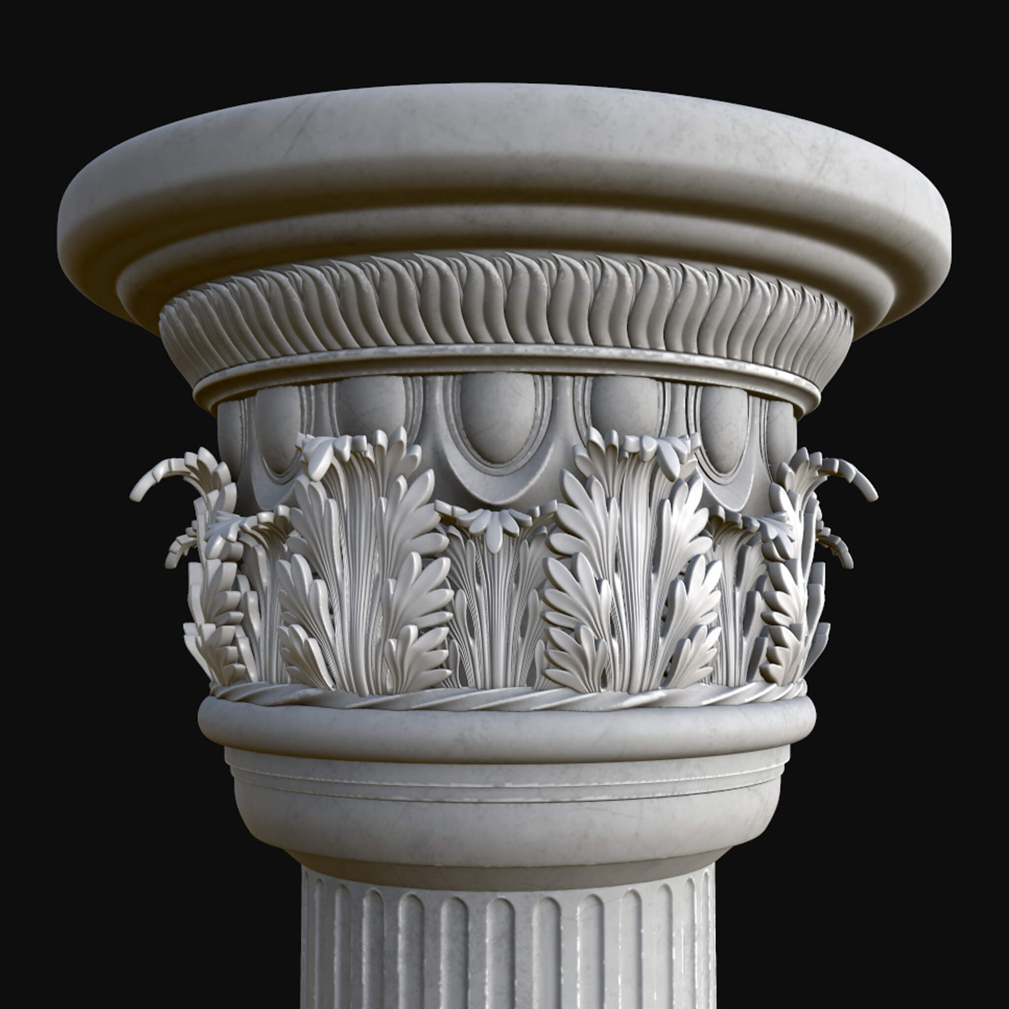 Fat Corinthian - 3D Model by BsTen