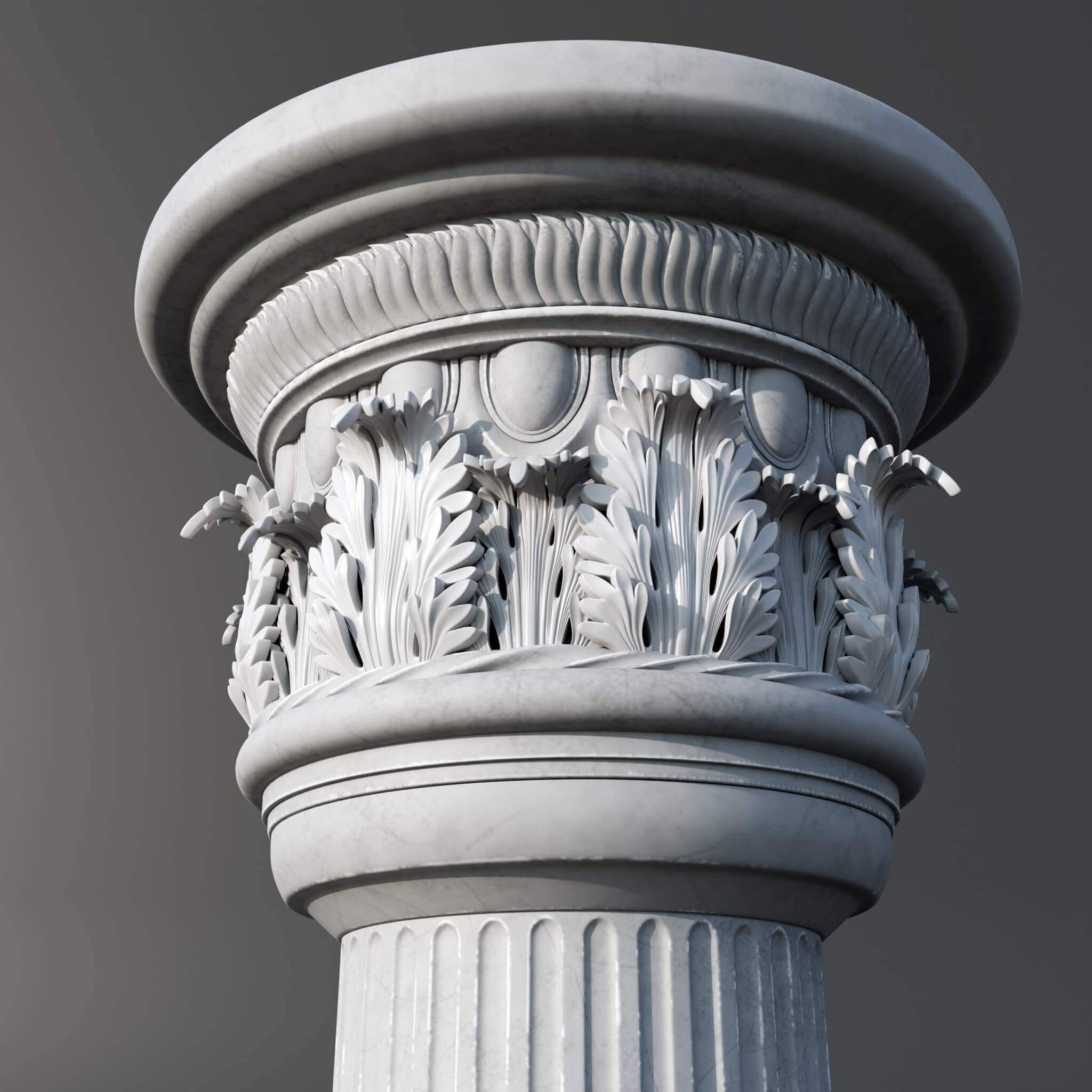 Fat Corinthian - 3D Model by BsTen