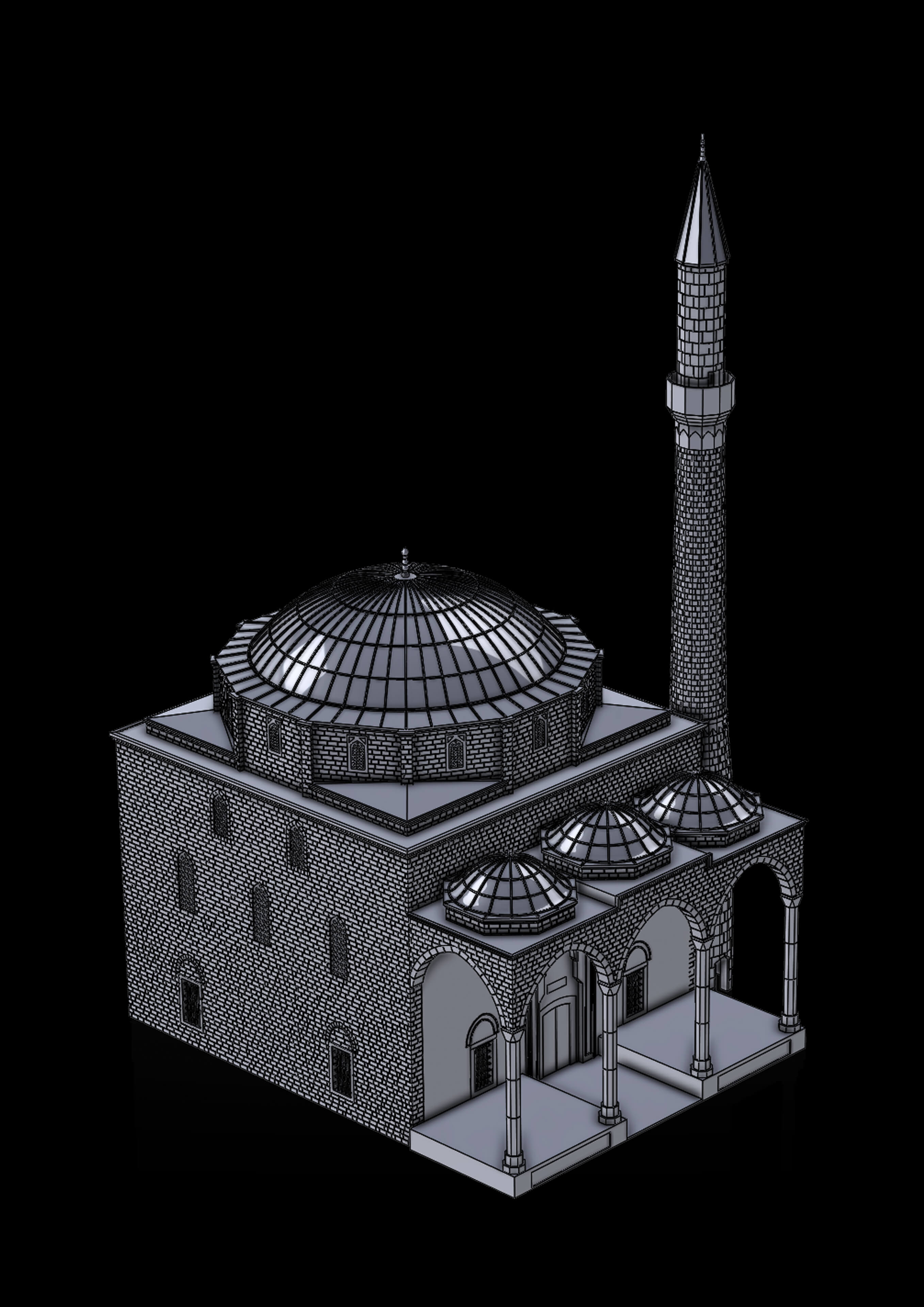 Fatih Mosque - 3D Model by BsTen