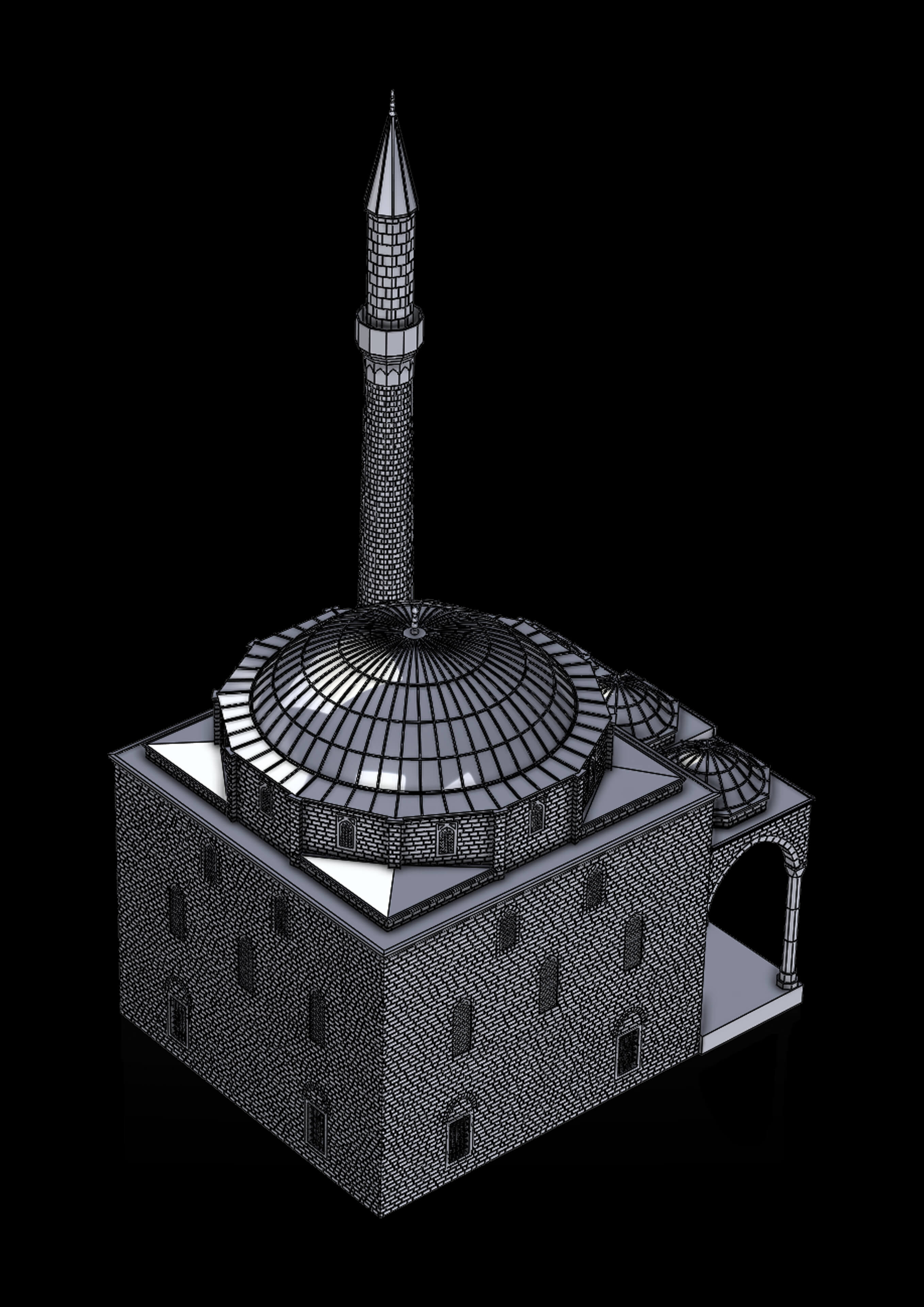 Fatih Mosque - 3D Model by BsTen