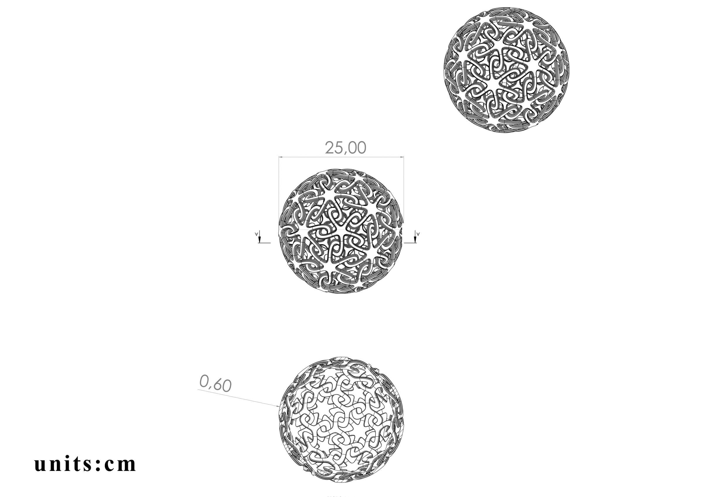 Geosphere - 3D Model by BsTen