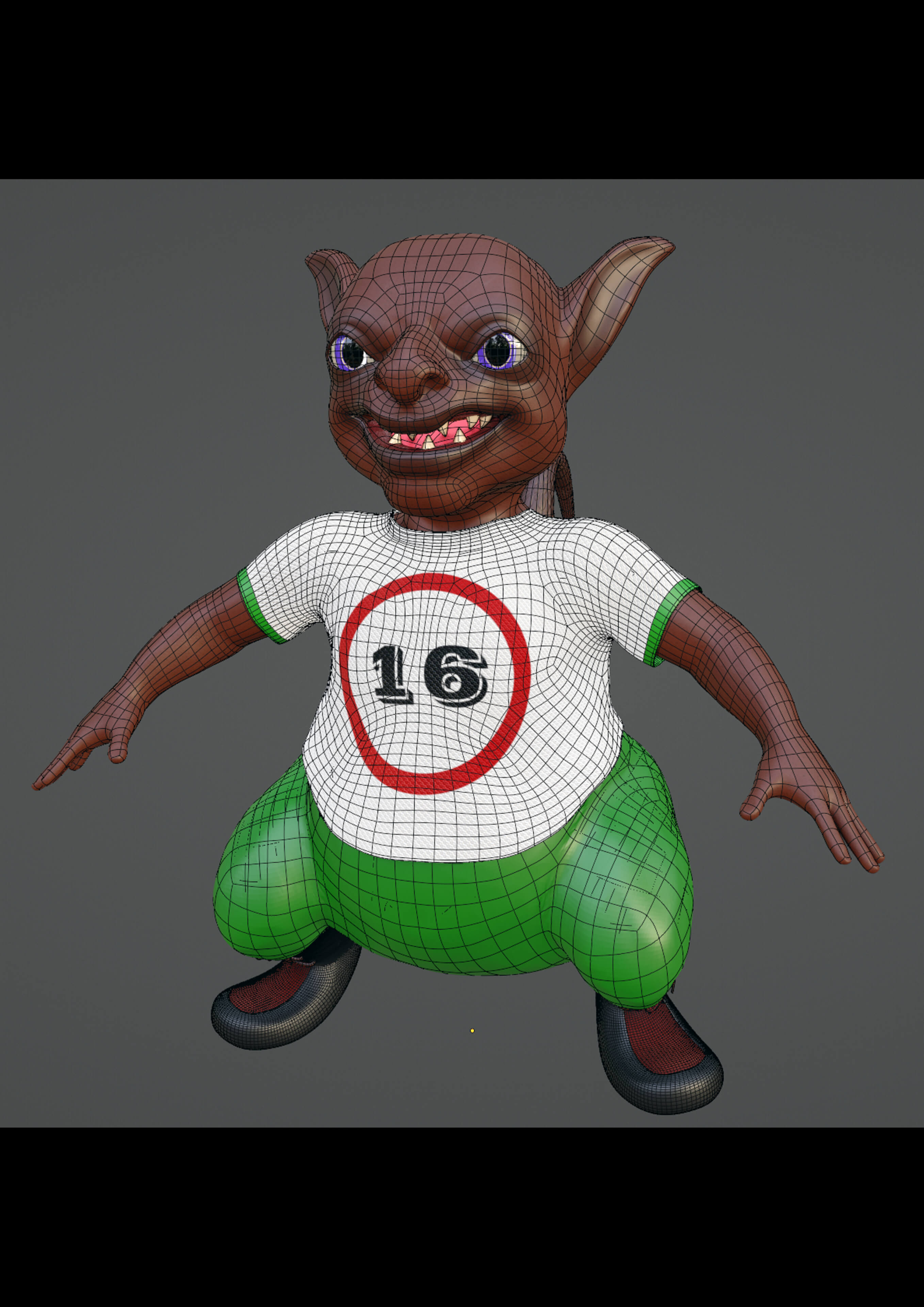 Gummit Character - 3D Model by BsTen