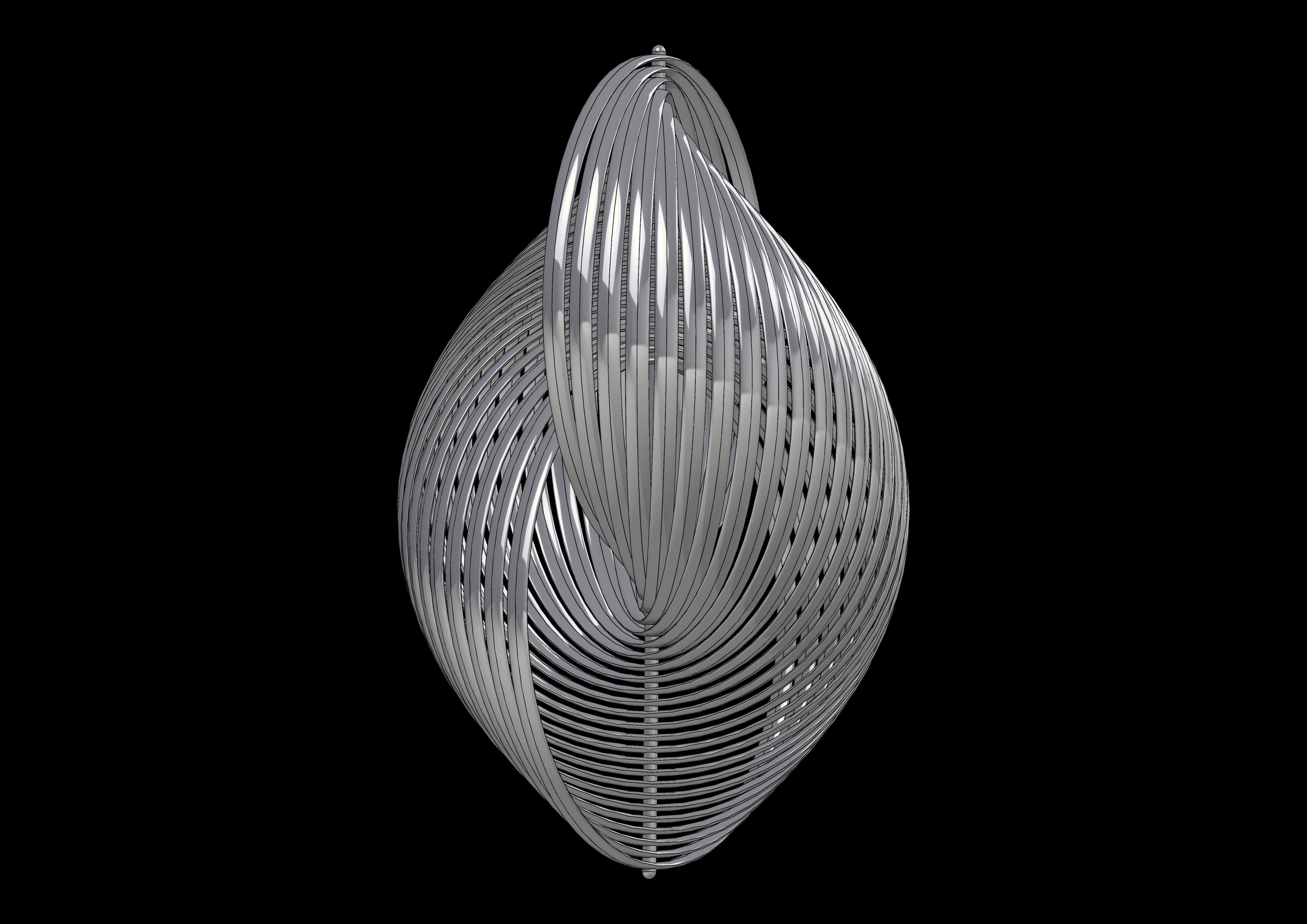 Helistic Golden Spiral - 3D Model by BsTen