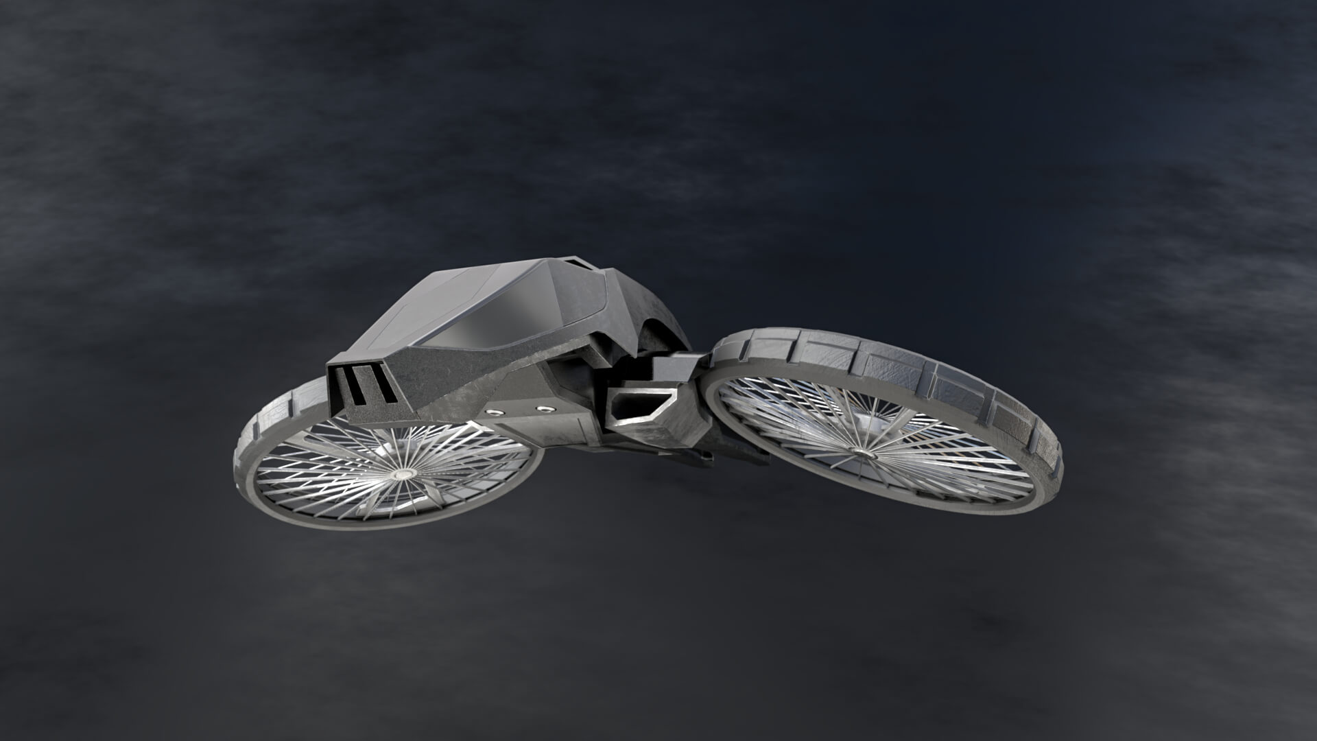 Hidden Drone - 3D Model by BsTen