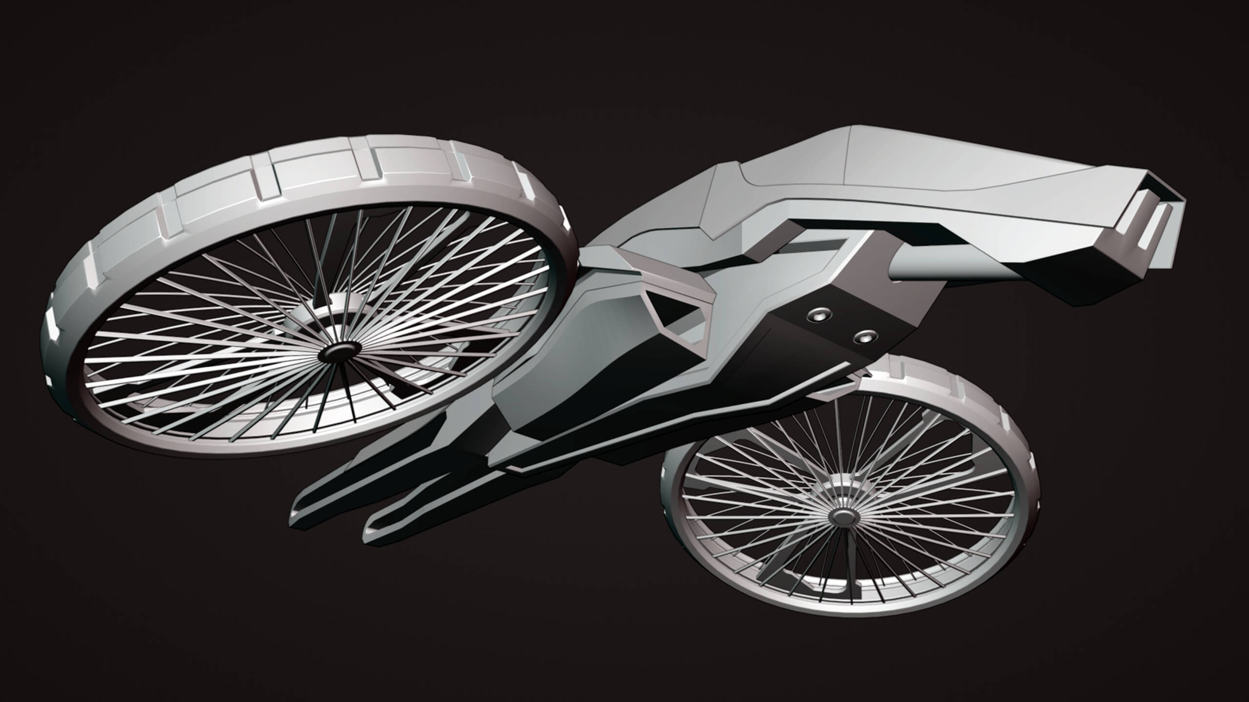 Hidden Drone - 3D Model by BsTen