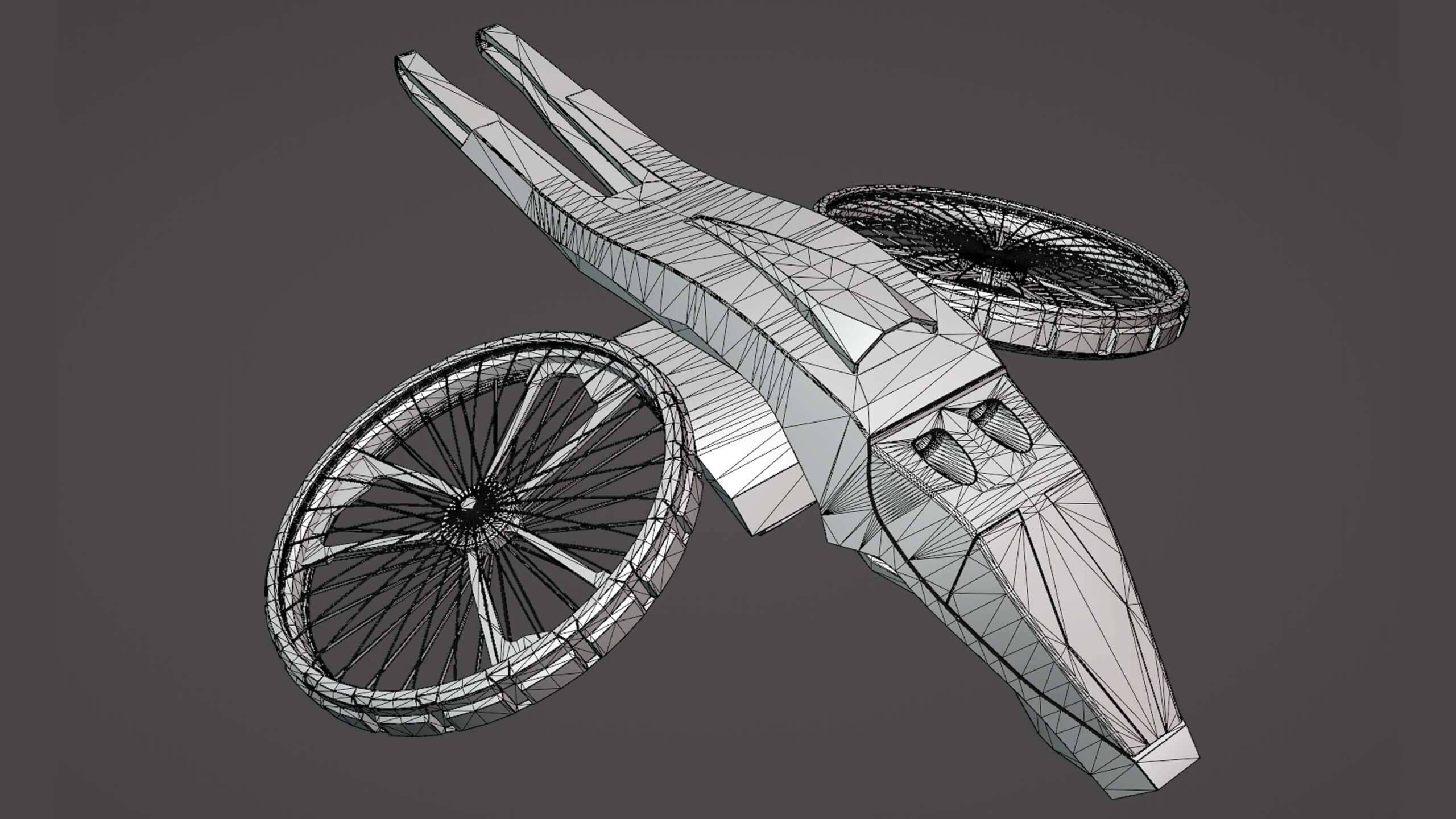 Hidden Drone - 3D Model by BsTen