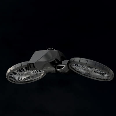 Hidden Drone - 3D Model by BsTen