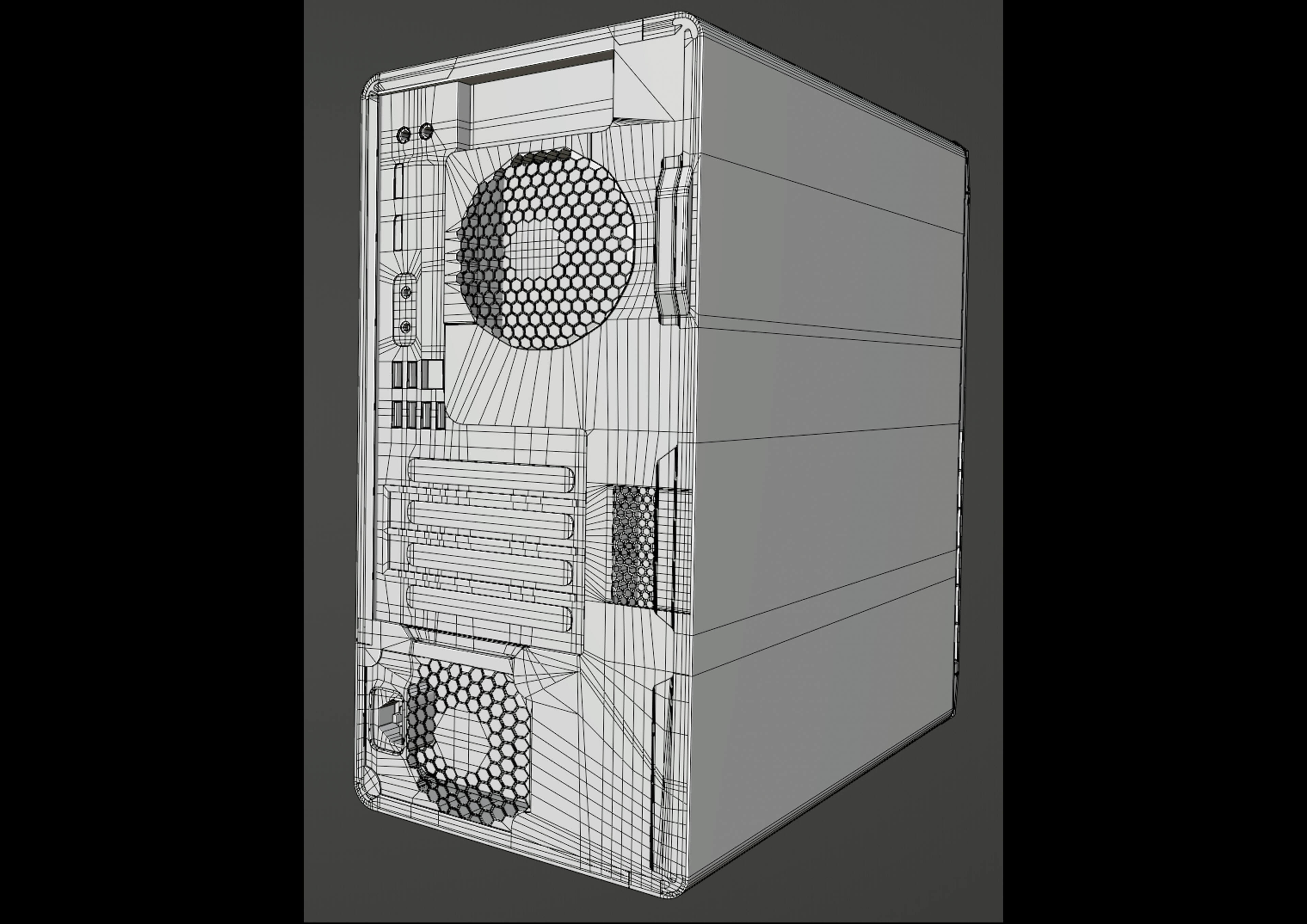 Hp Z2 - 3D Model by BsTen