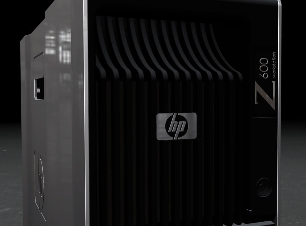 Hp Z820 Solid Model by BsTen