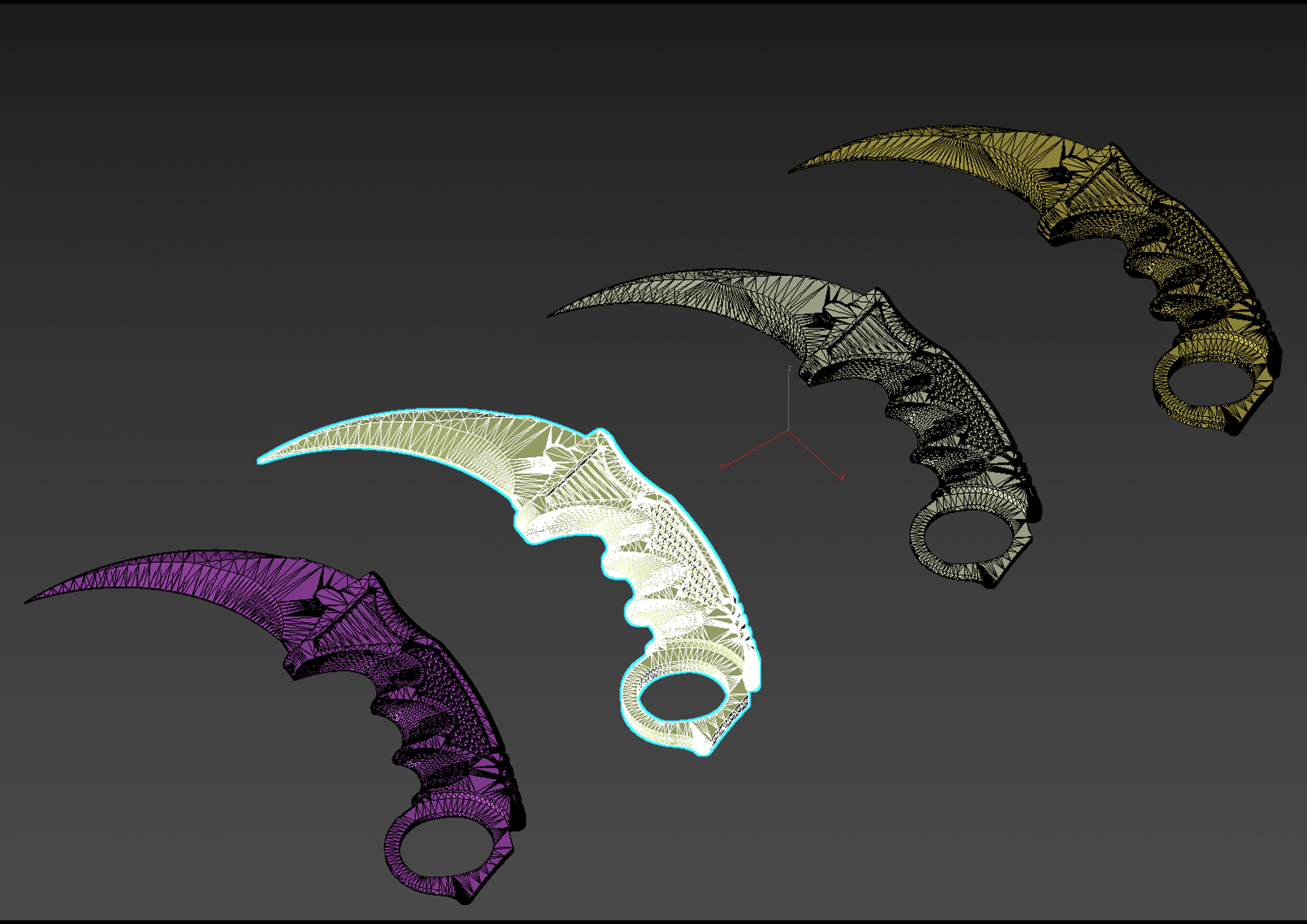 Karambit Knife Model by BsTen