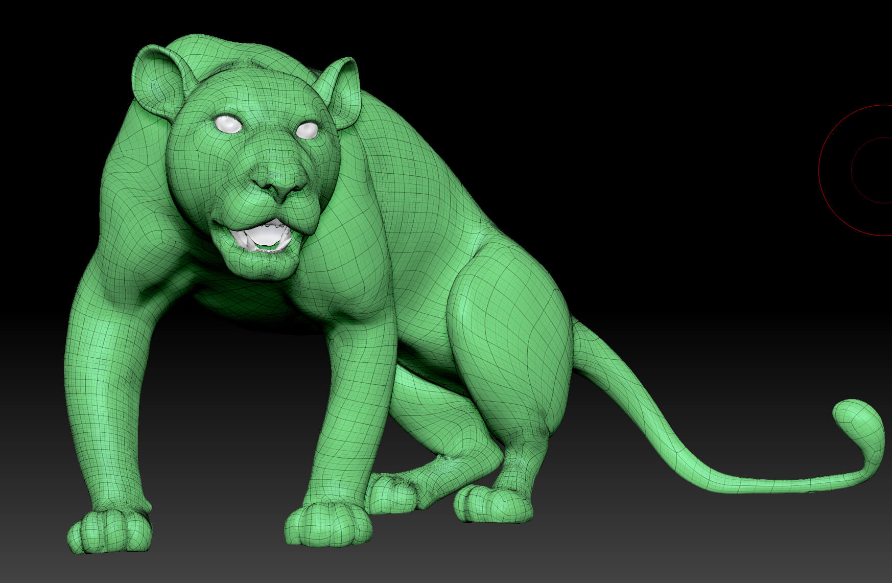 Lion Poses Col - 3D Model by BsTen