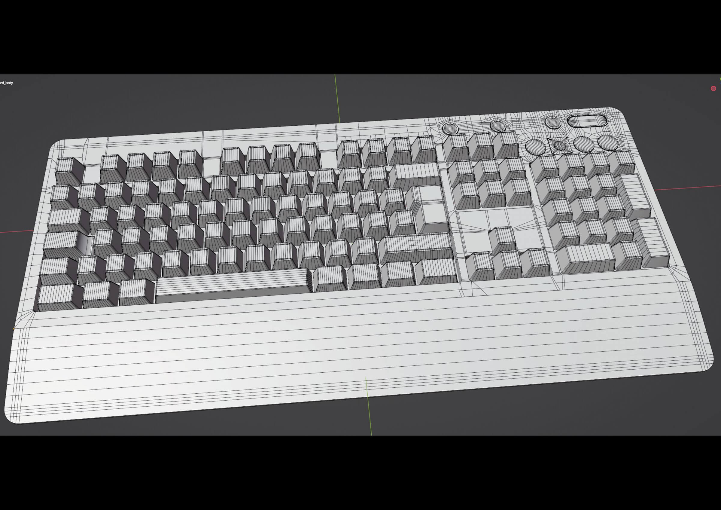 Logitech Keyboard - 3D Model by BsTen