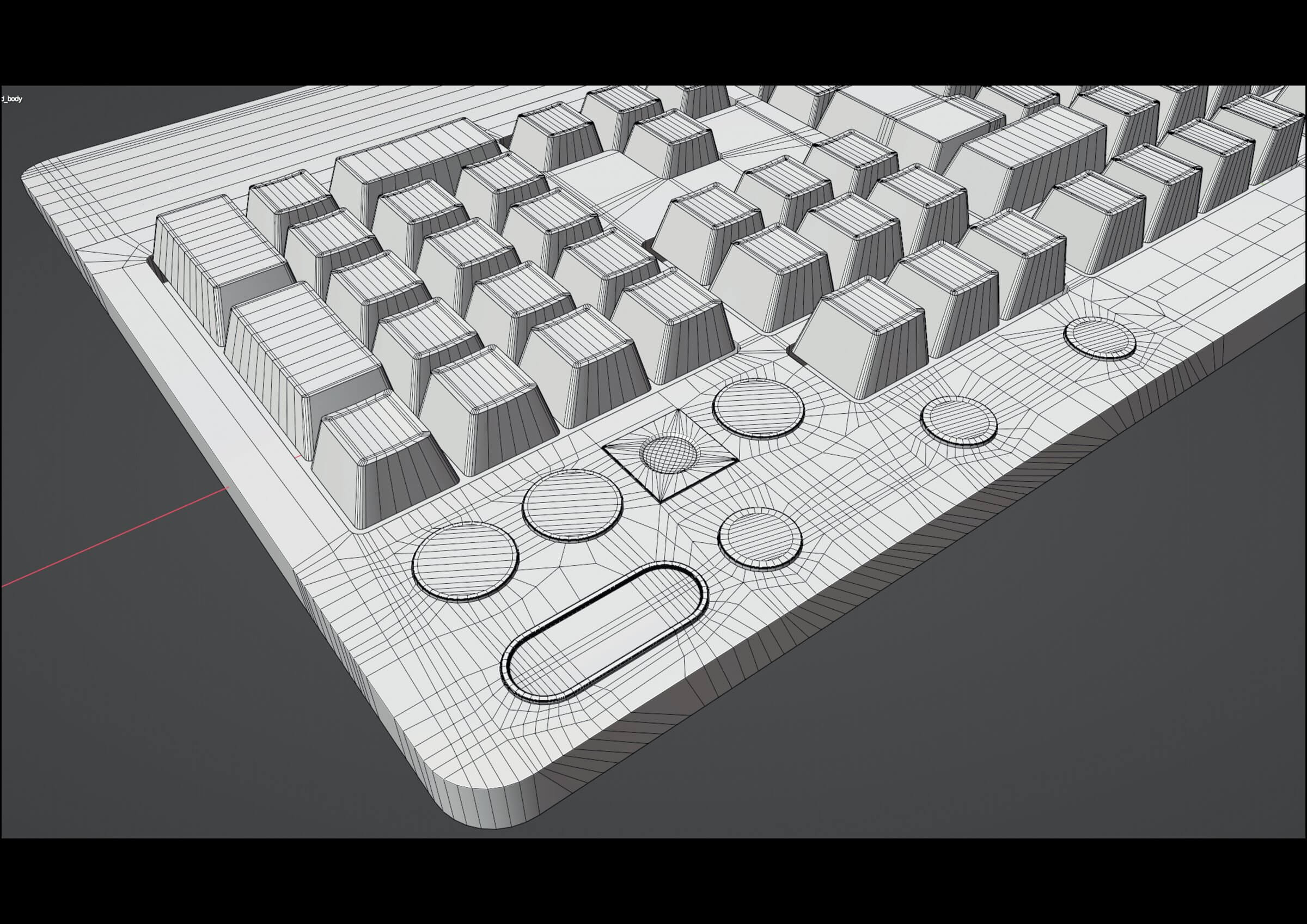 Logitech Keyboard - 3D Model by BsTen