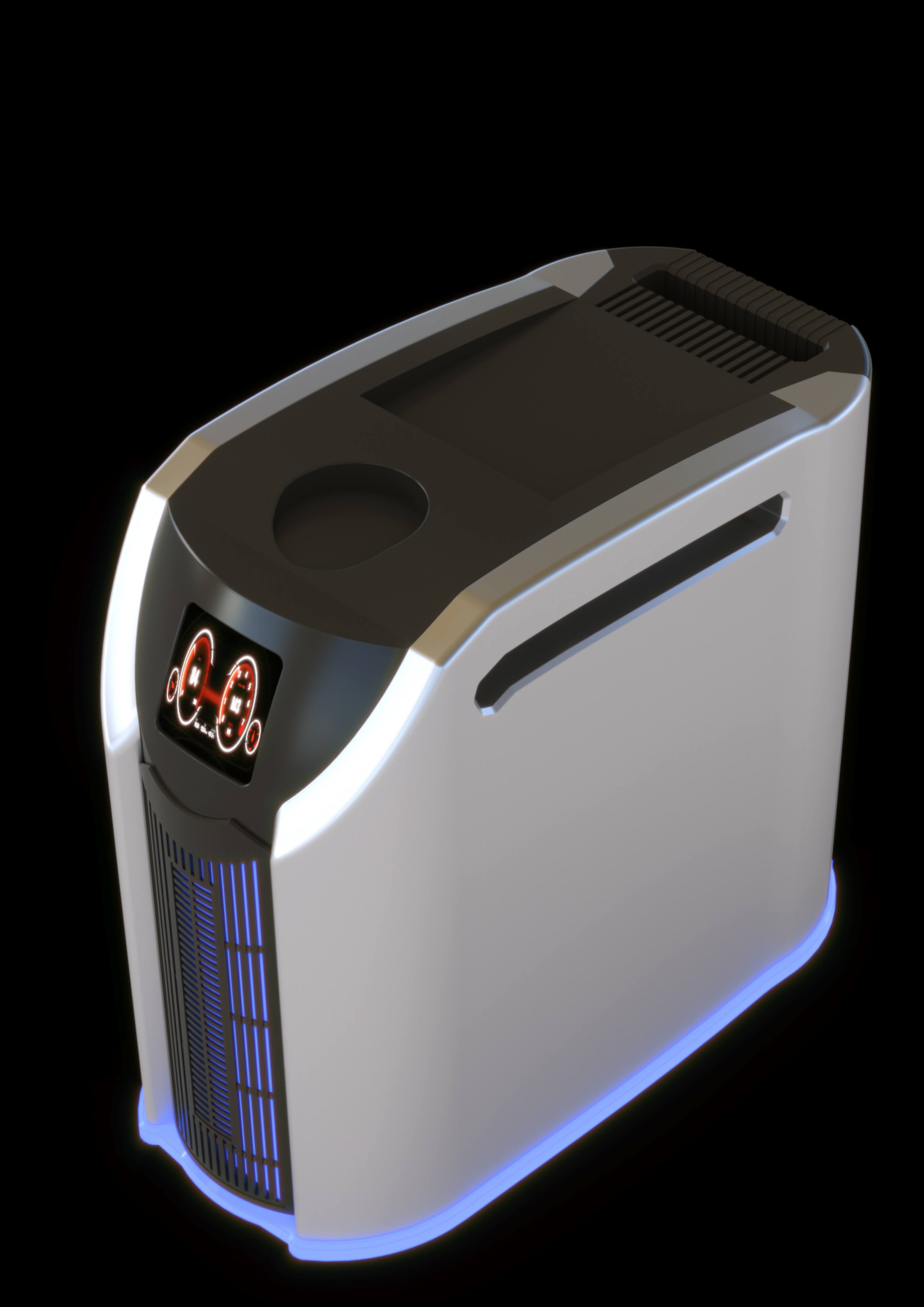Machine Box Solid - 3D Model by BsTen