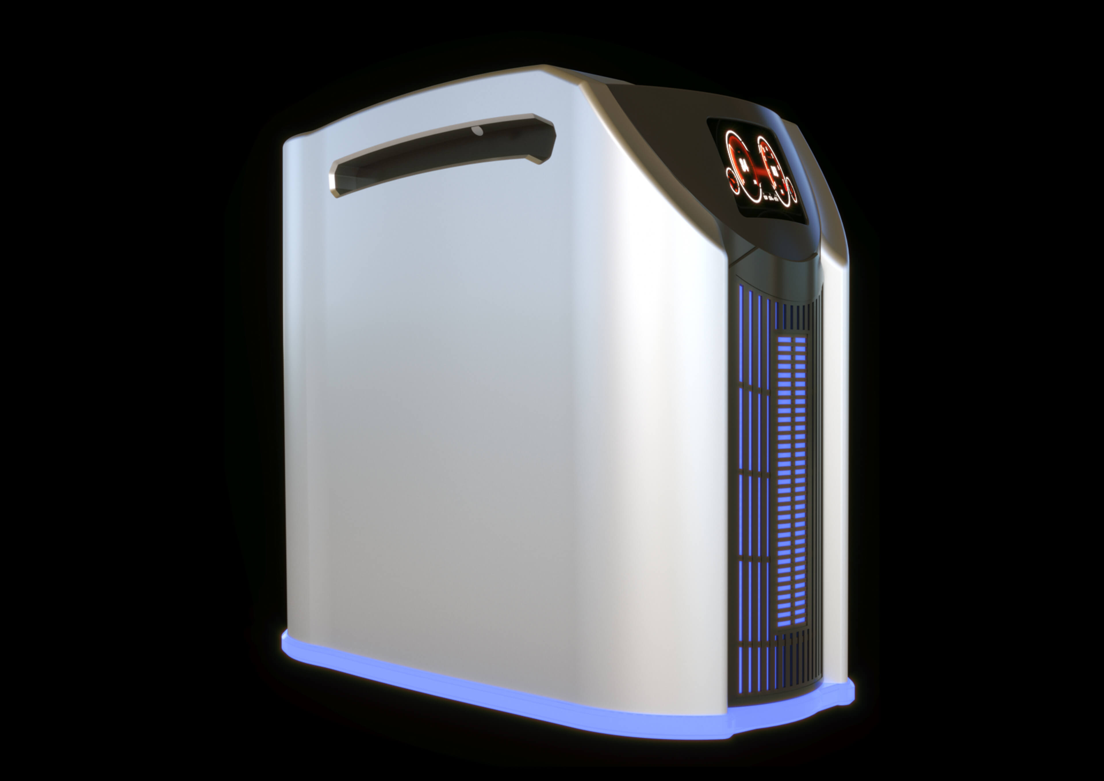 Machine Box Solid - 3D Model by BsTen