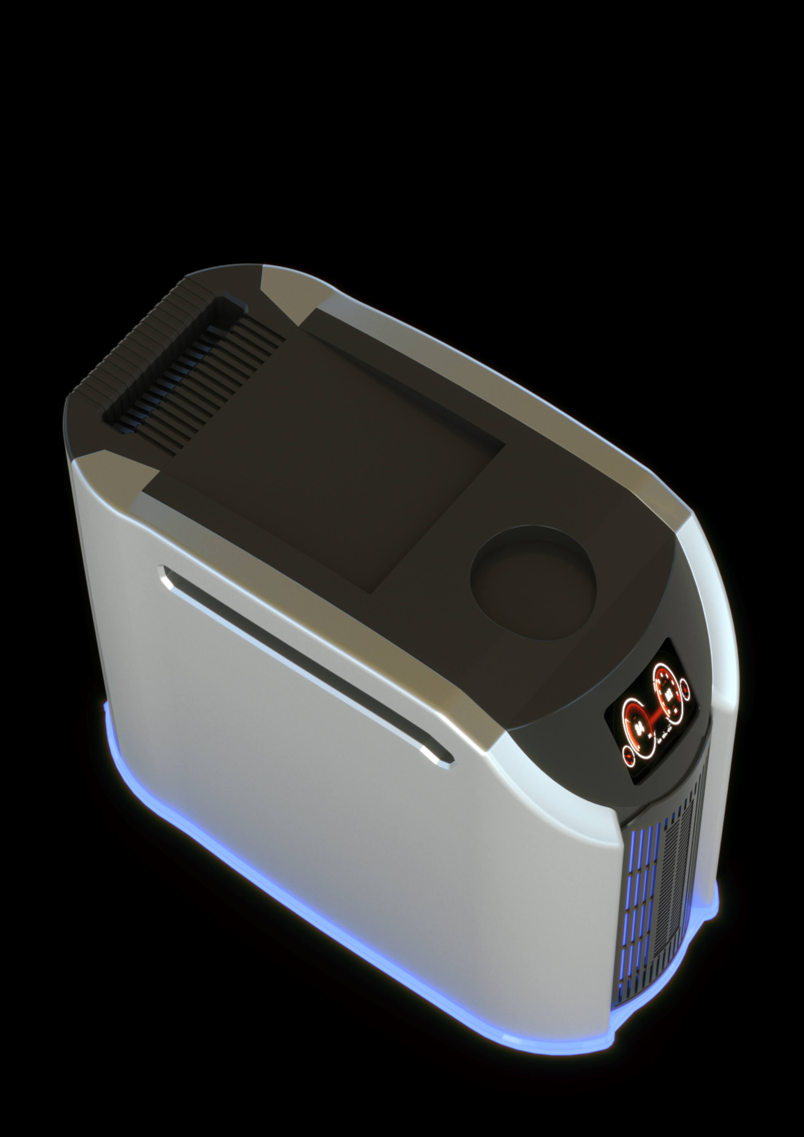 Machine Box Solid - 3D Model by BsTen