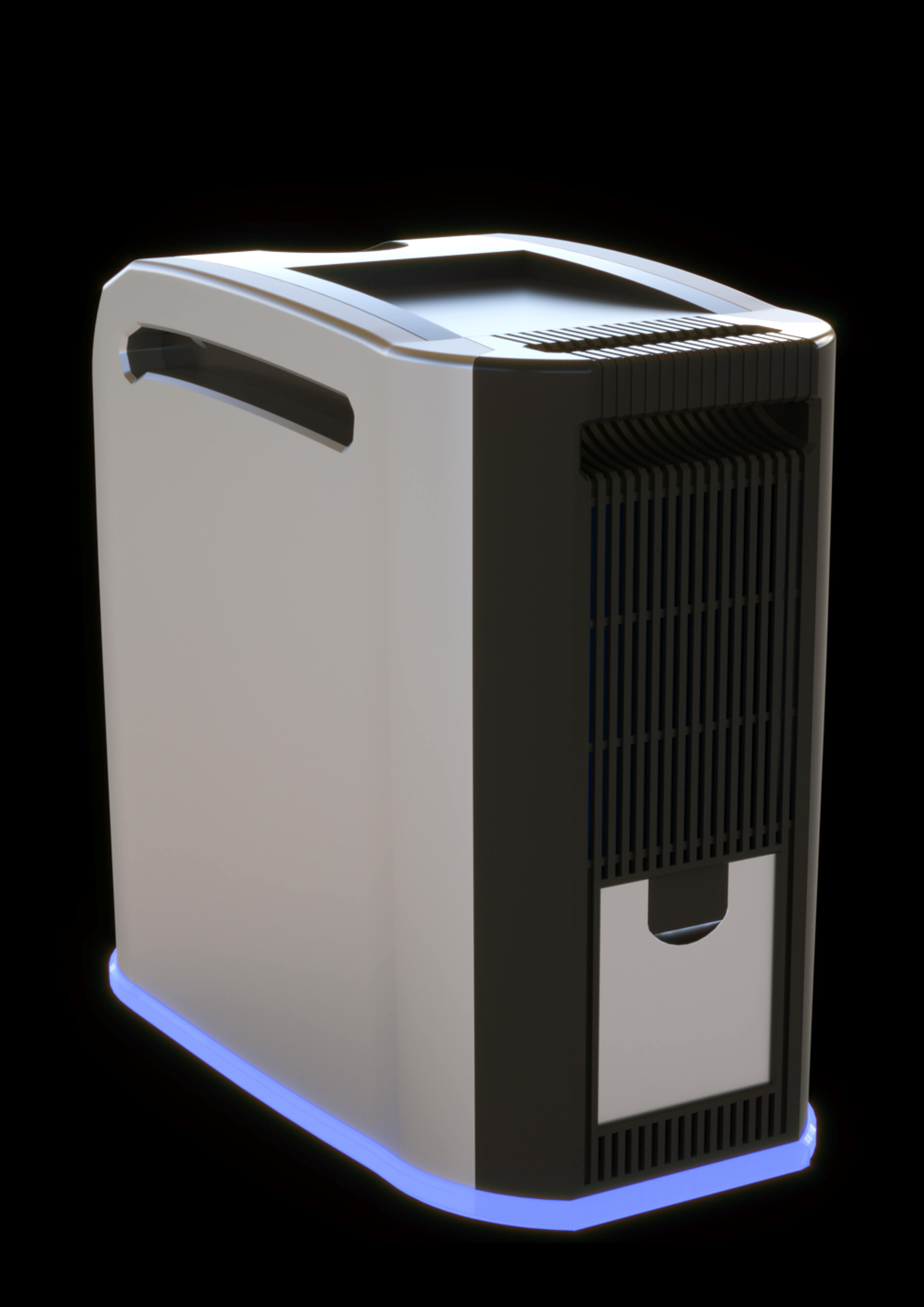 Machine Box Solid - 3D Model by BsTen