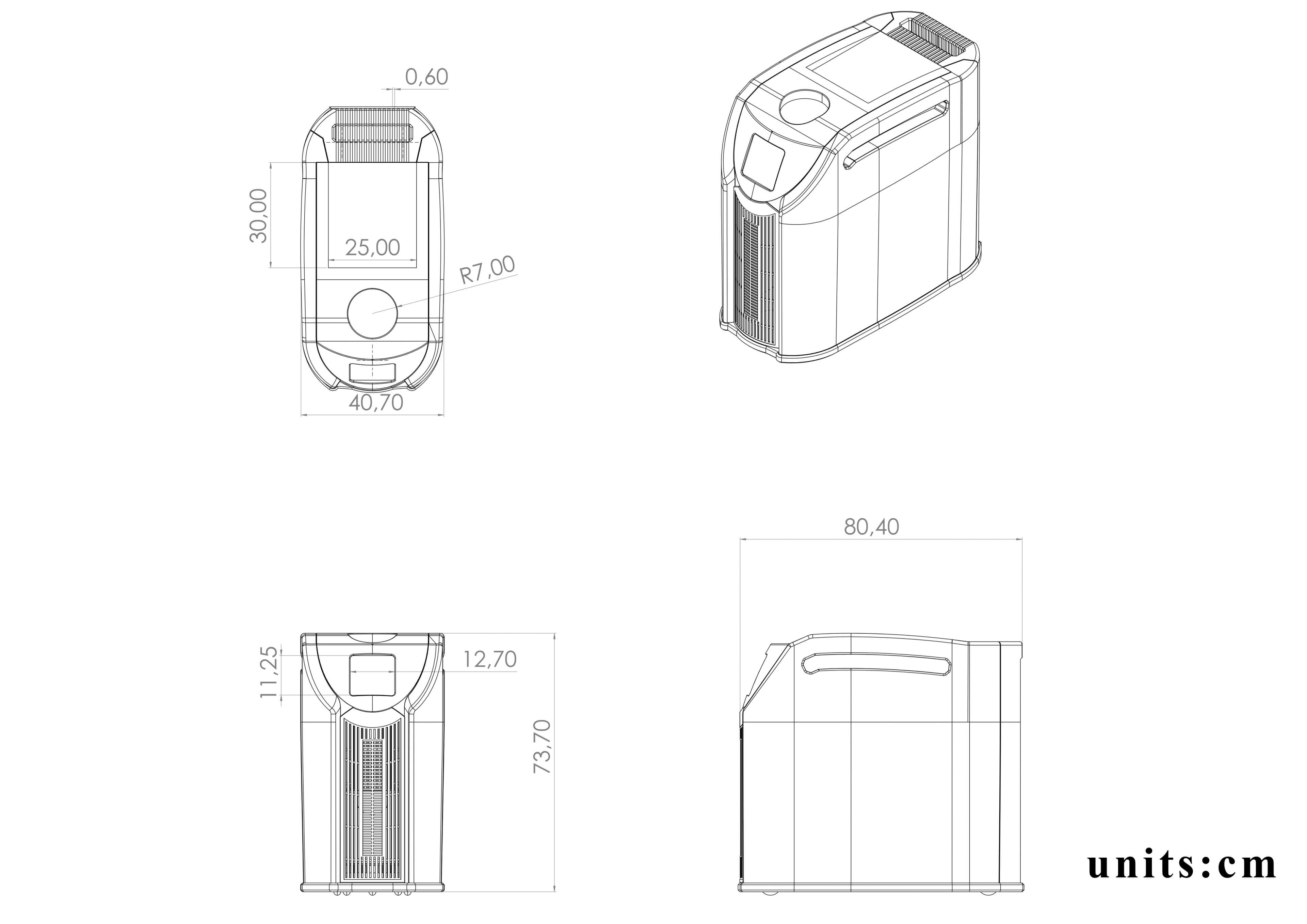 Machine Box Solid - 3D Model by BsTen