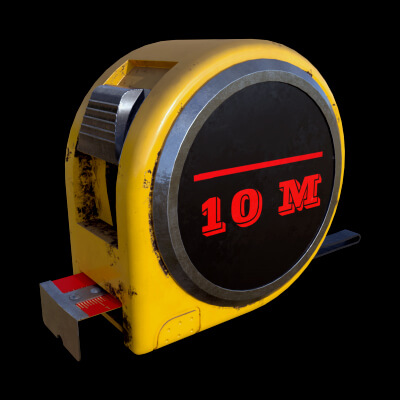 Measuring Tape - 3D Model by BsTen