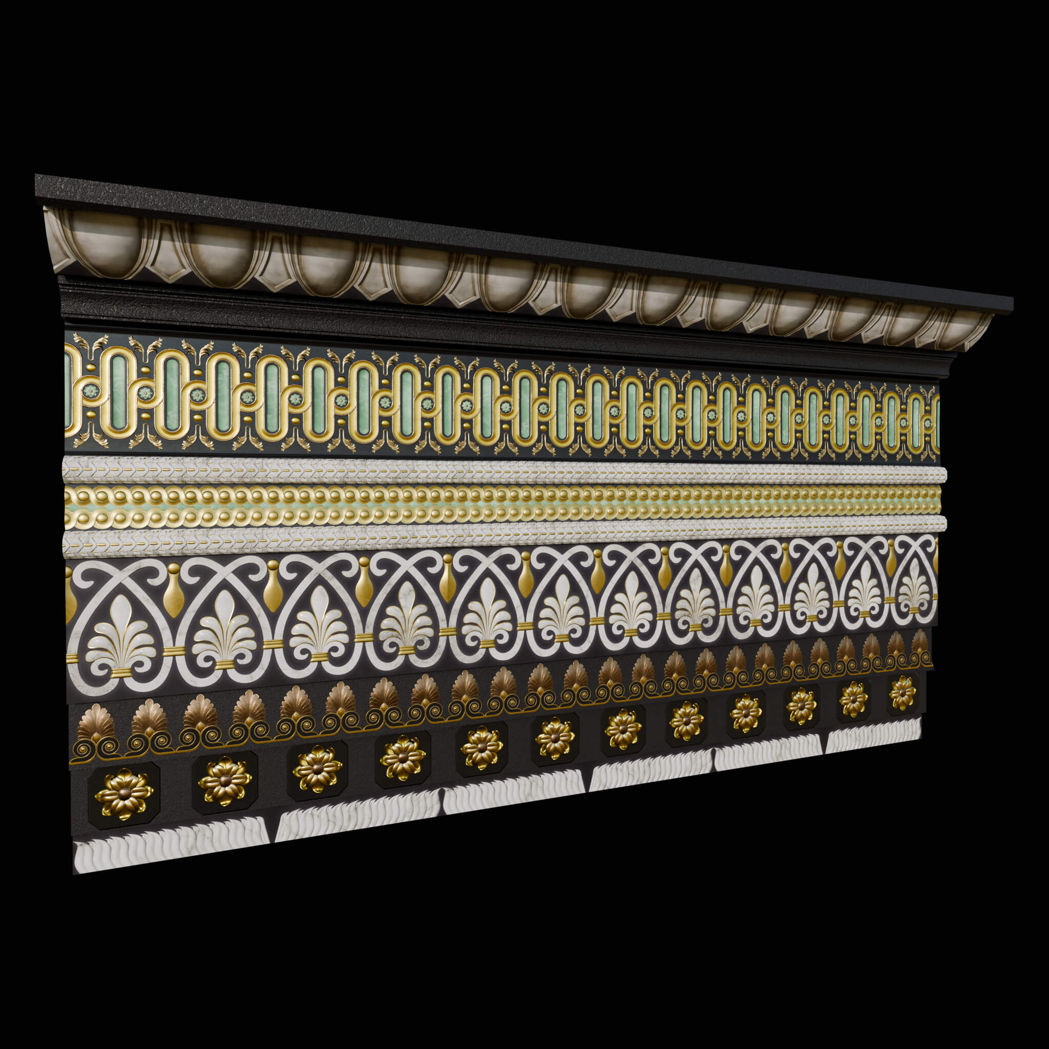 Ornamen - 3D Model by BsTen