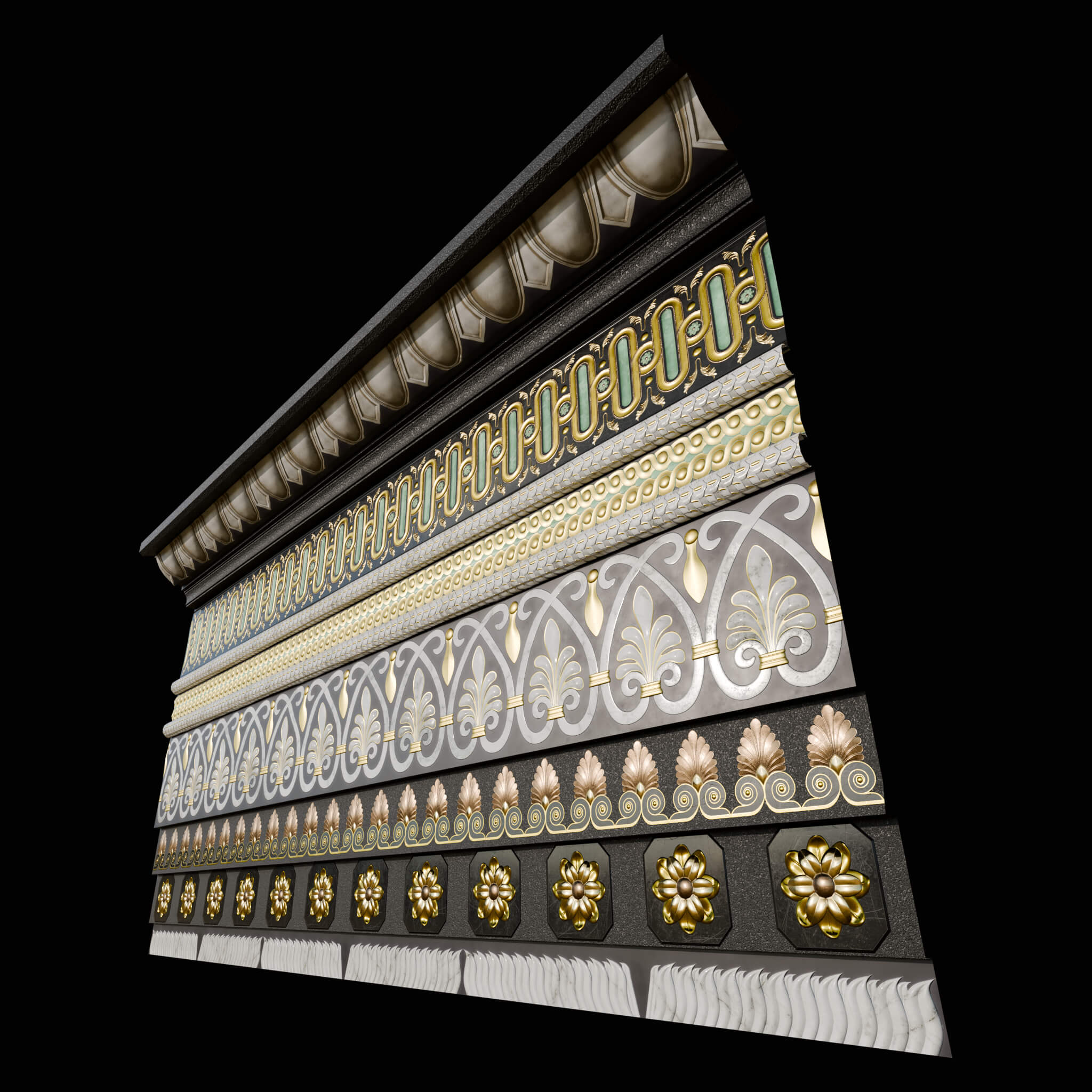 Ornamen - 3D Model by BsTen