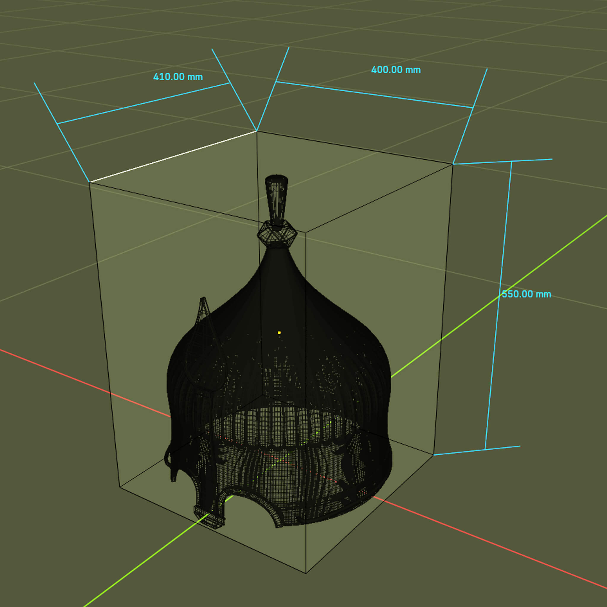 Ottoman Helmet - 3D Model by BsTen