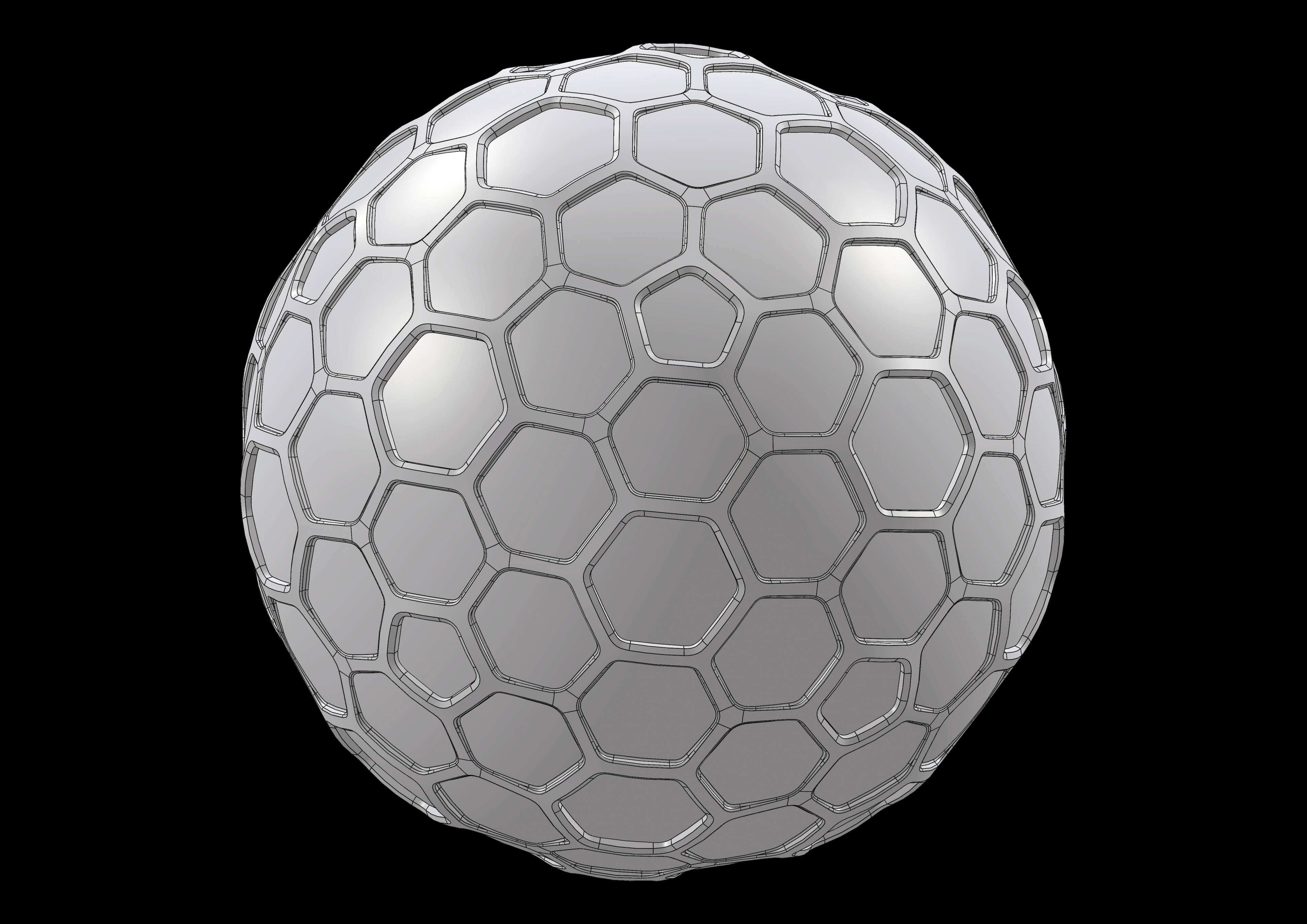 Qsphere Solid - 3D Model by BsTen