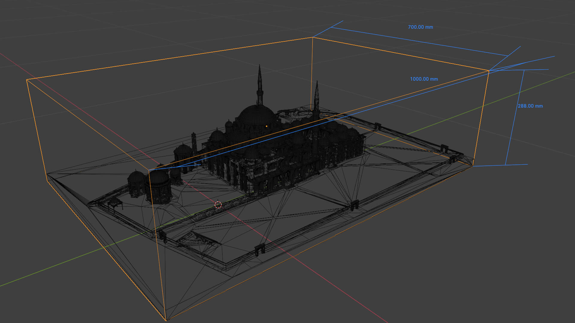 Sehzade Mehmet Mosque - 3D Model by BsTen