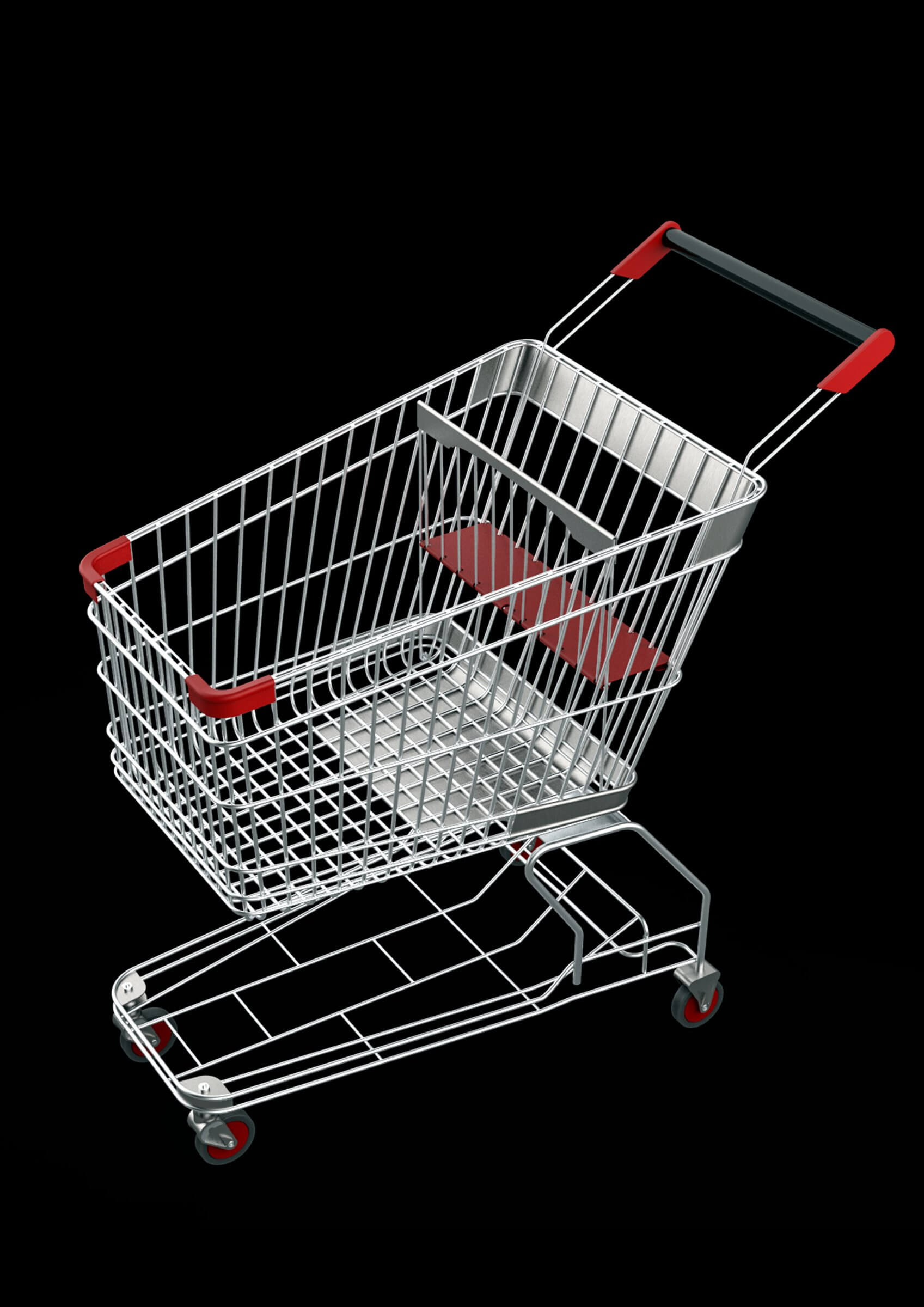 Shopping Cart - 3D Model by BsTen
