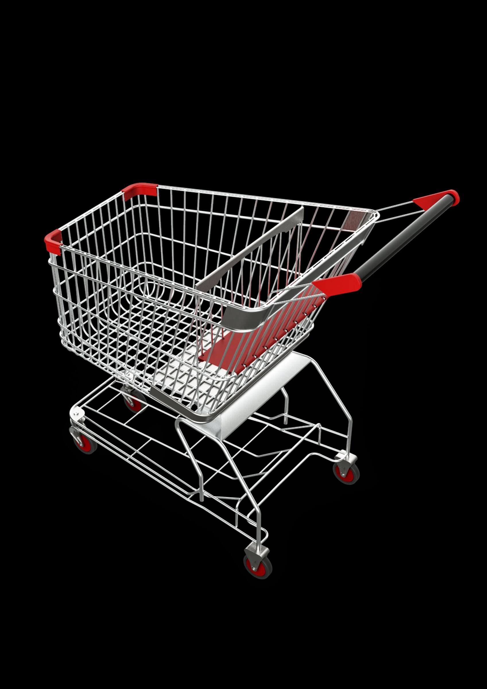 Shopping Cart - 3D Model by BsTen