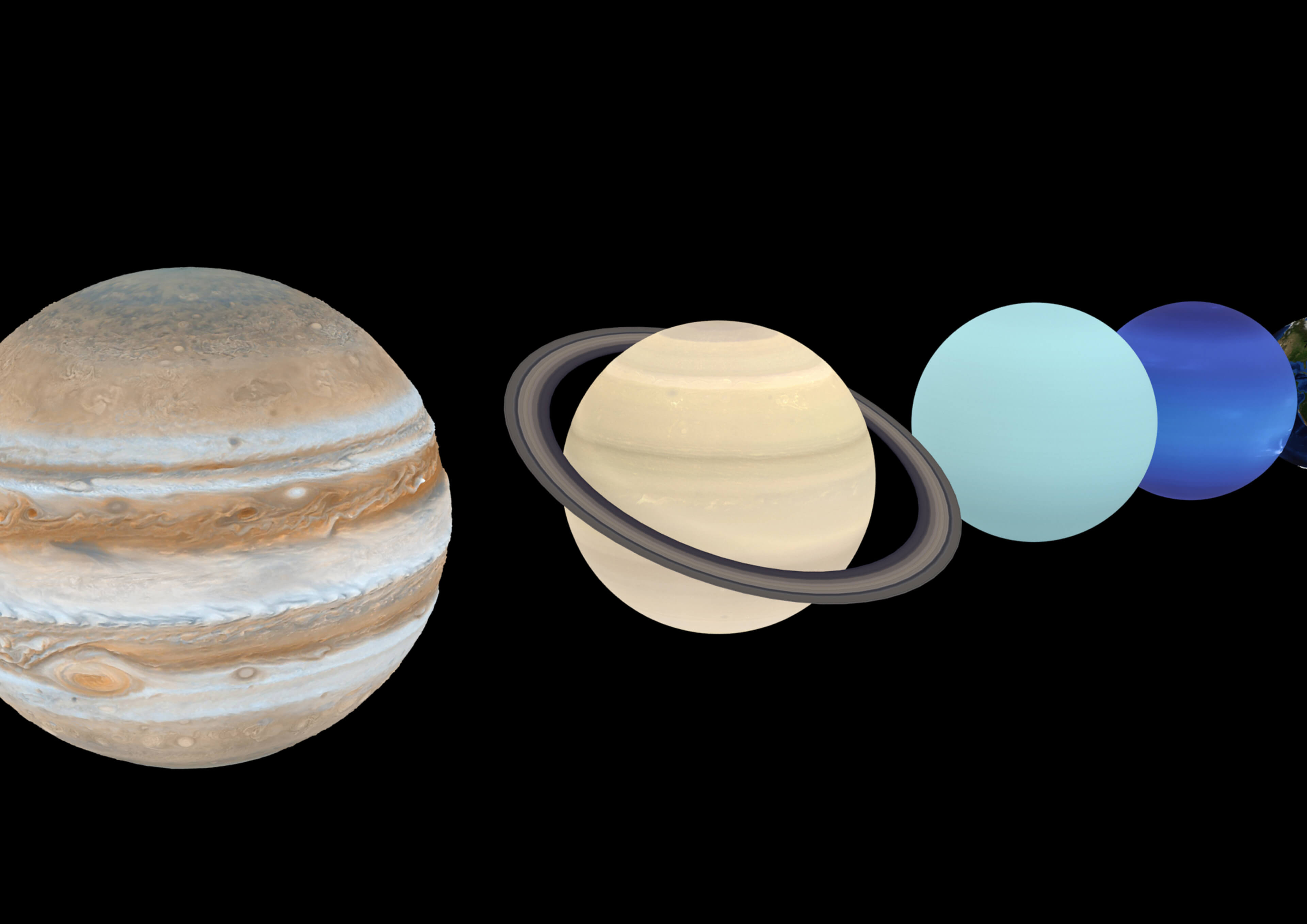 Solar System Mesh Model by BsTen