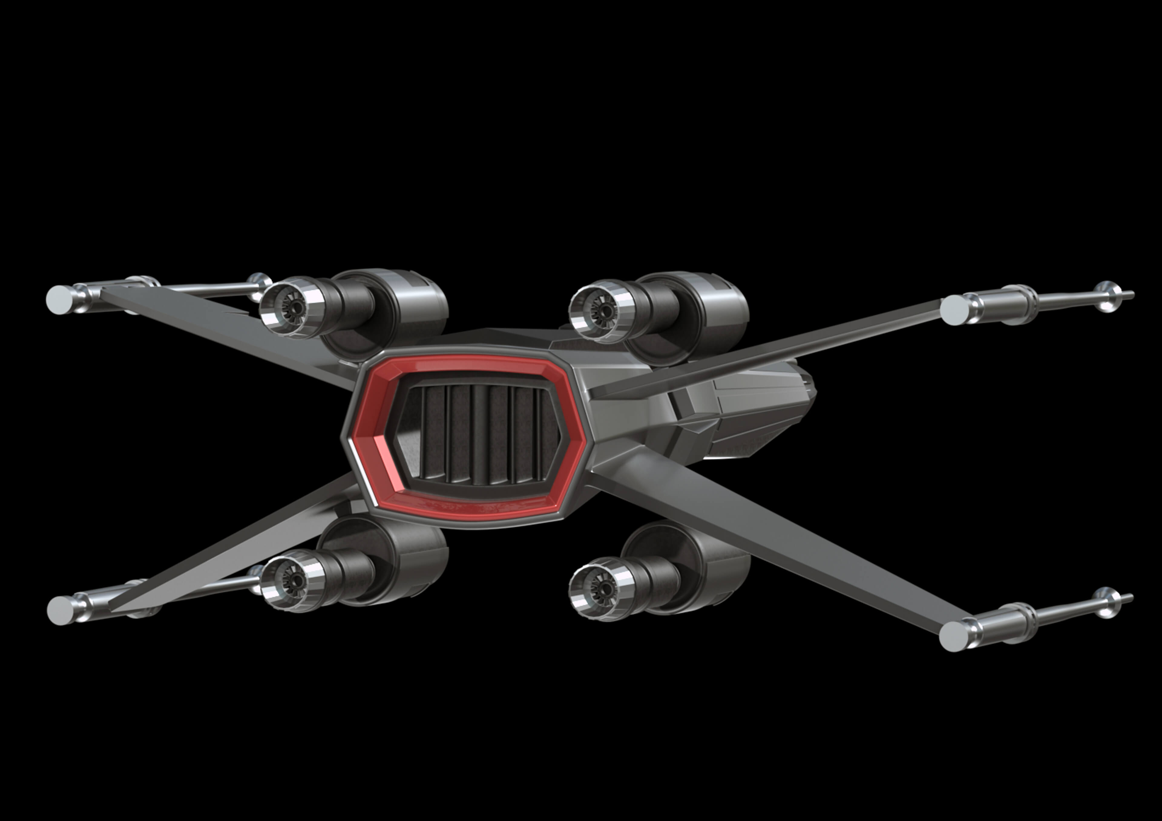 Space Ship Model by BsTen