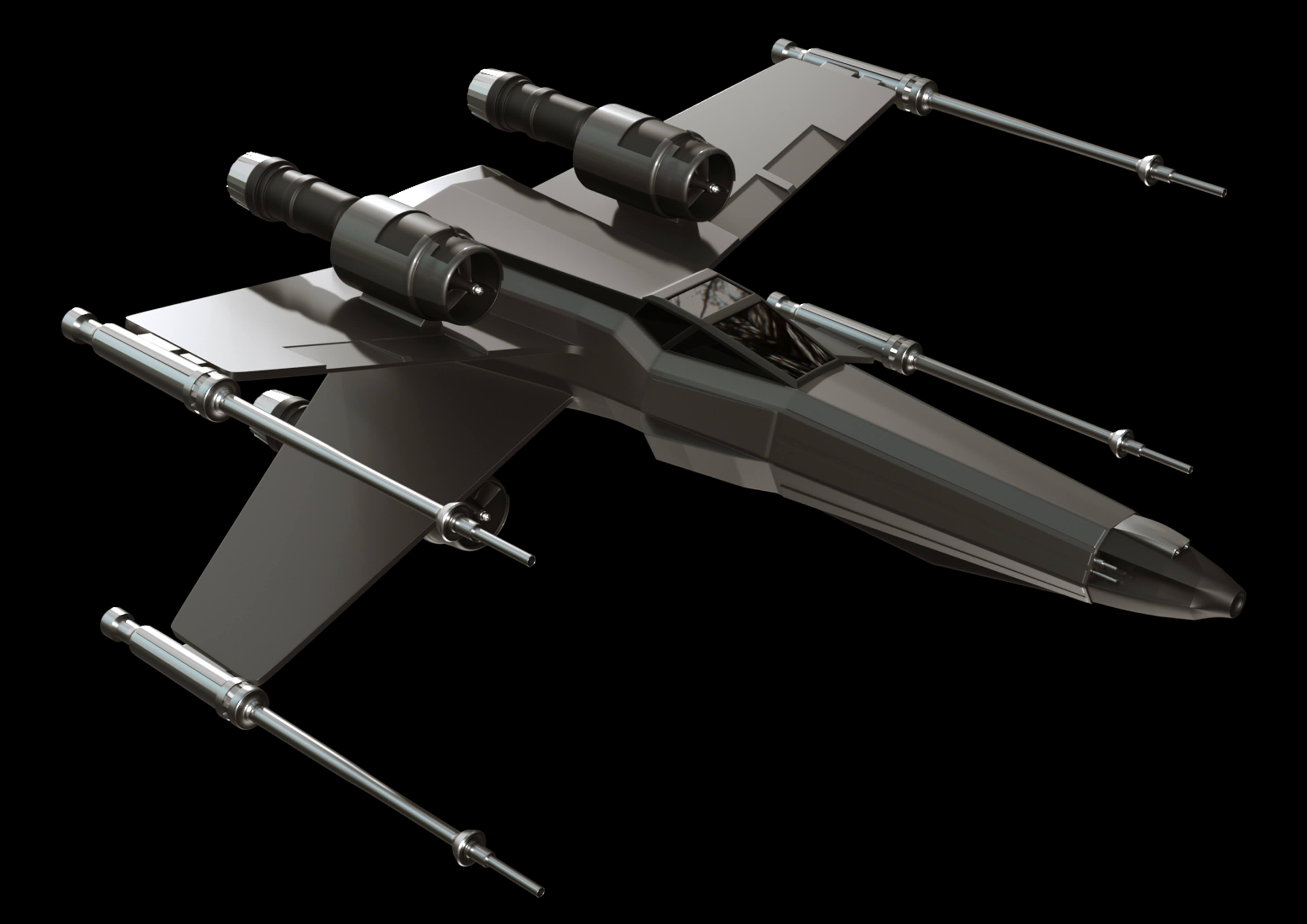 Space Ship Model by BsTen