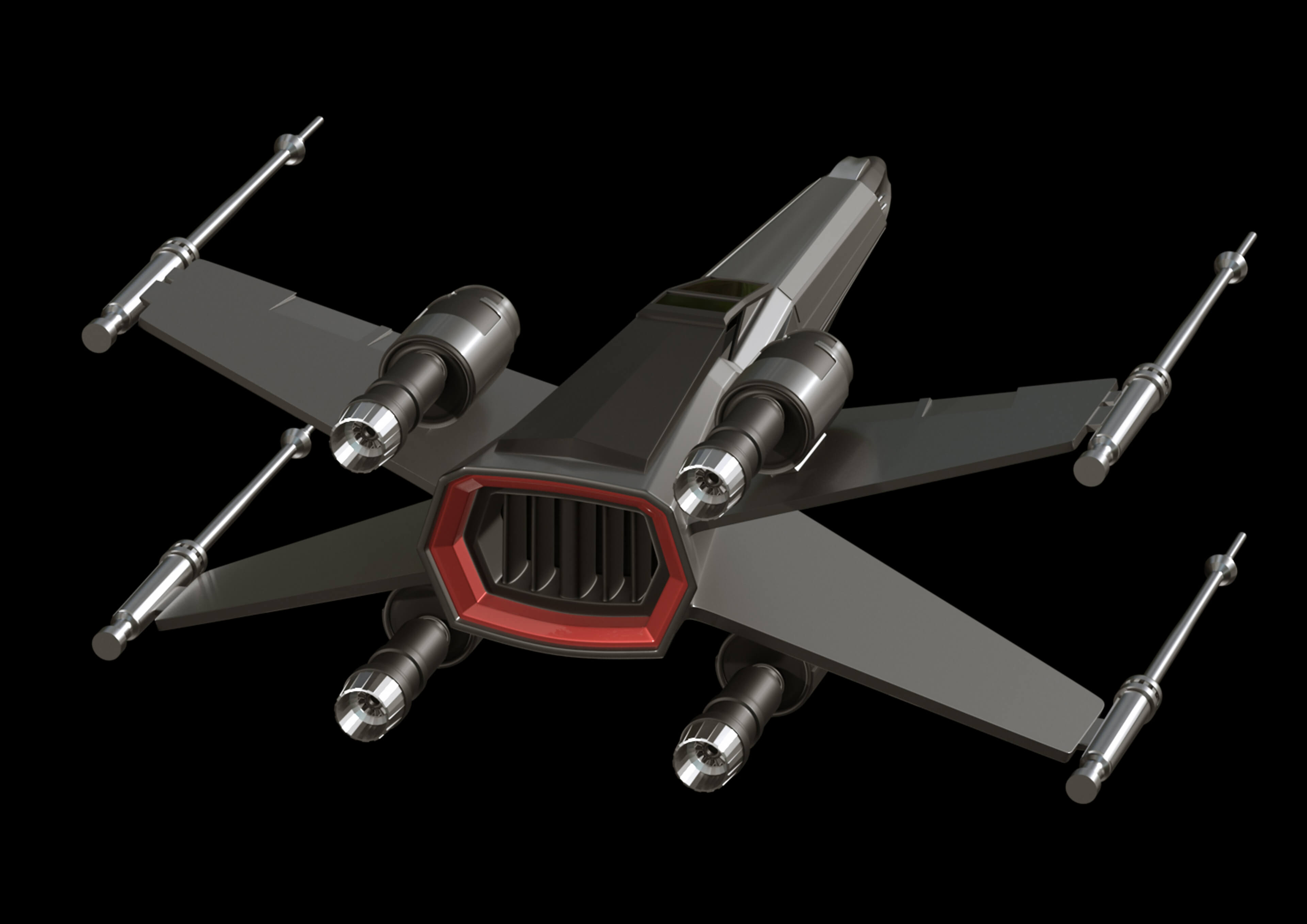 Space Ship Model by BsTen