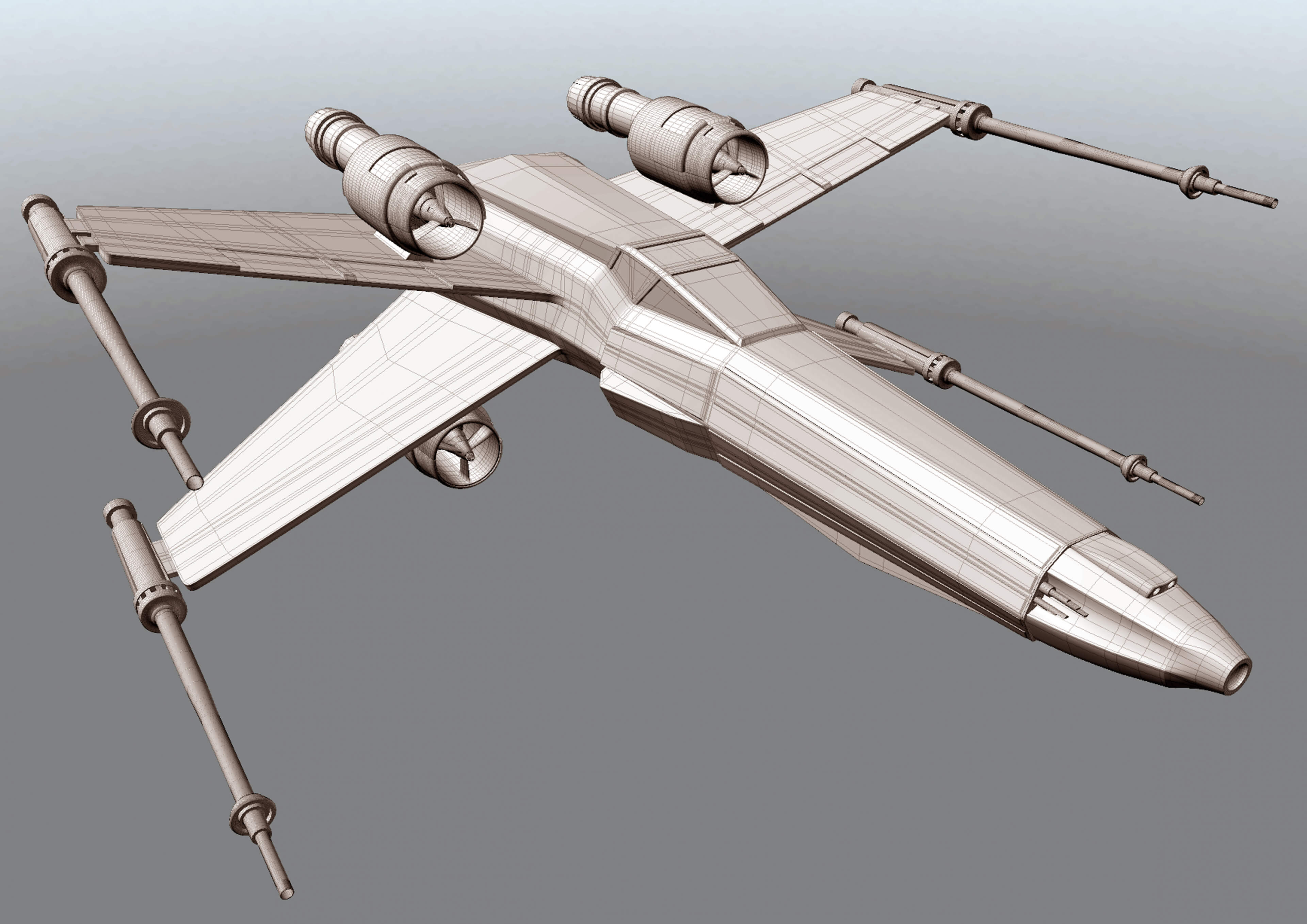 Space Ship Model by BsTen