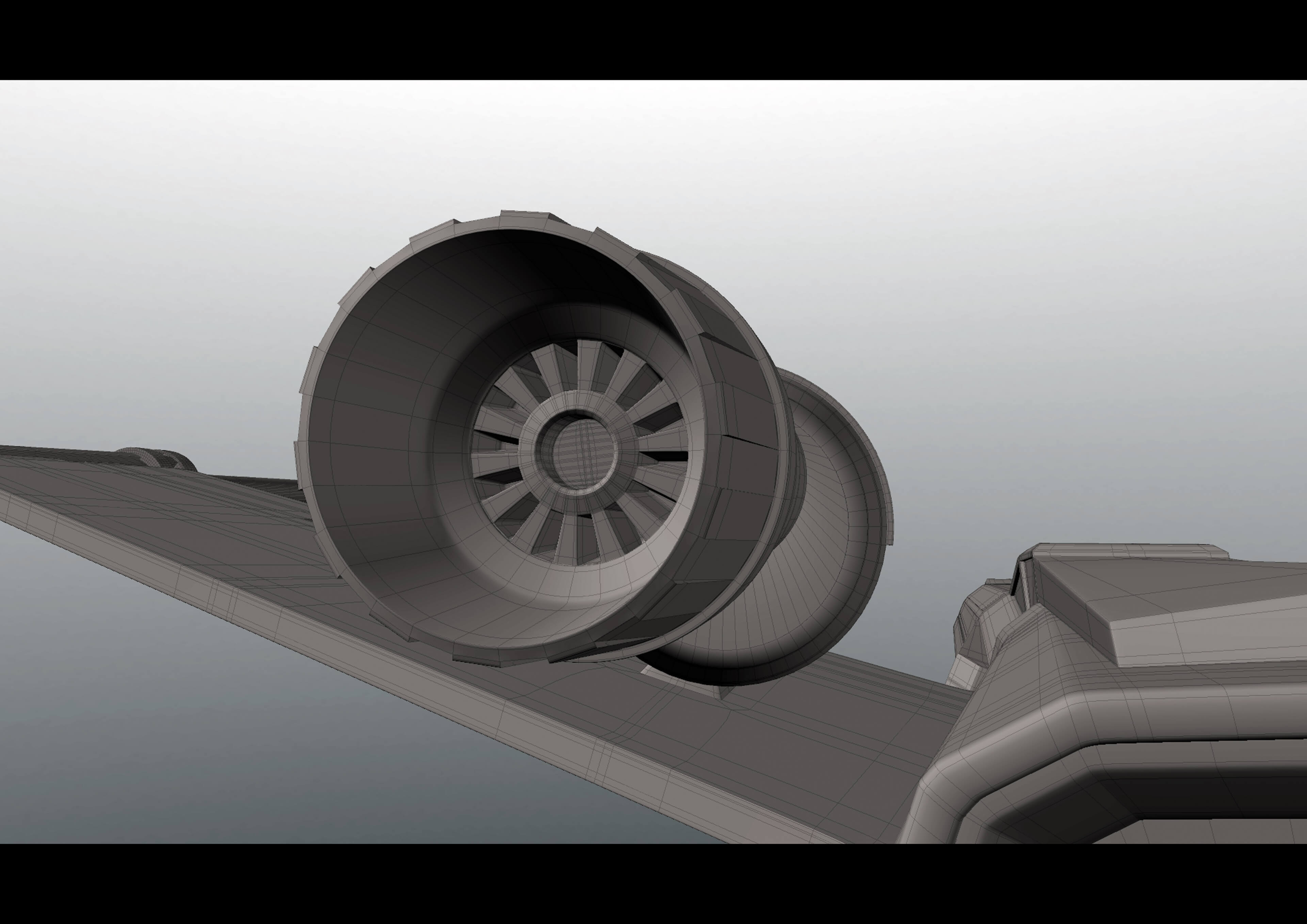 Space Ship Model by BsTen