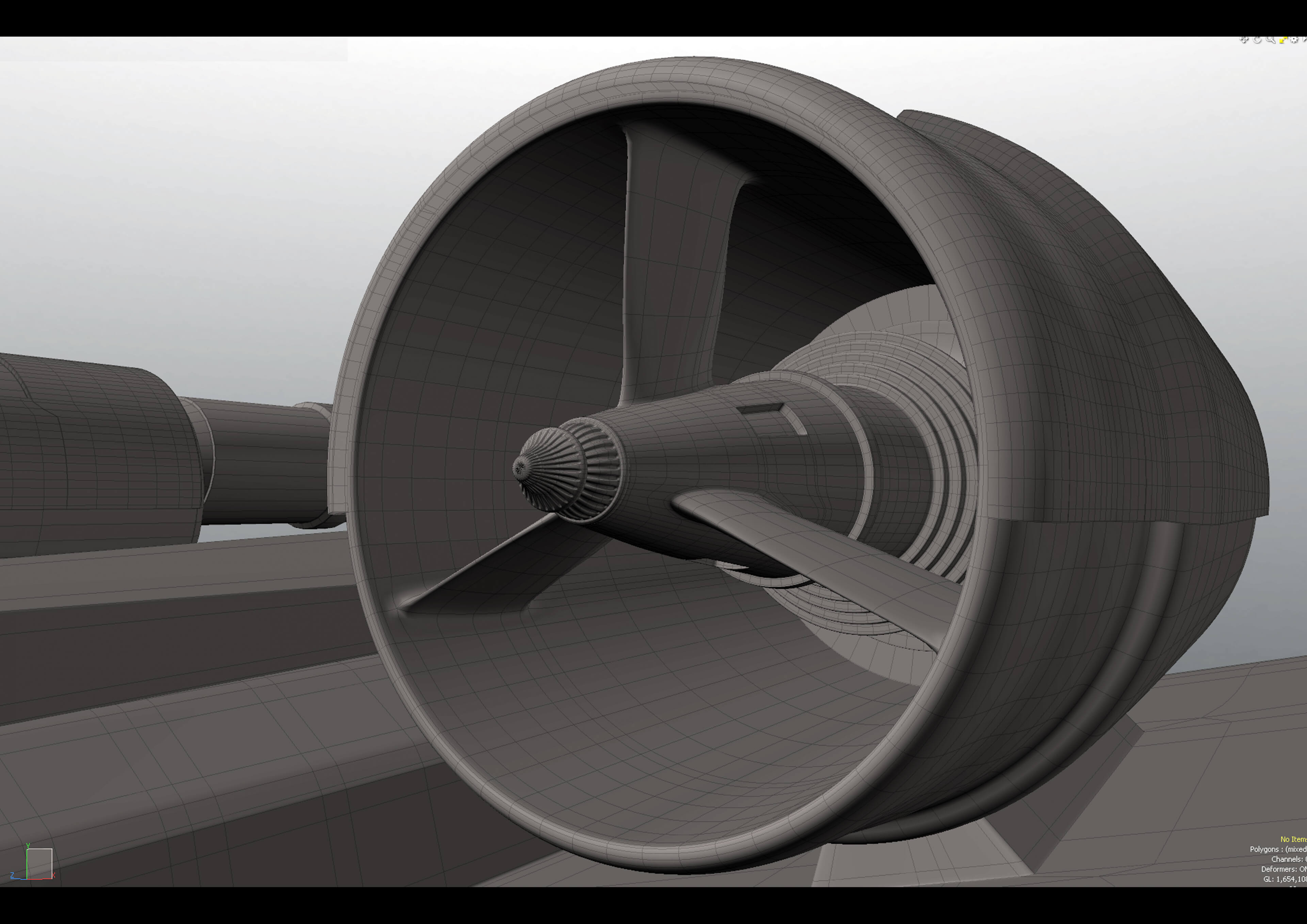 Space Ship Model by BsTen