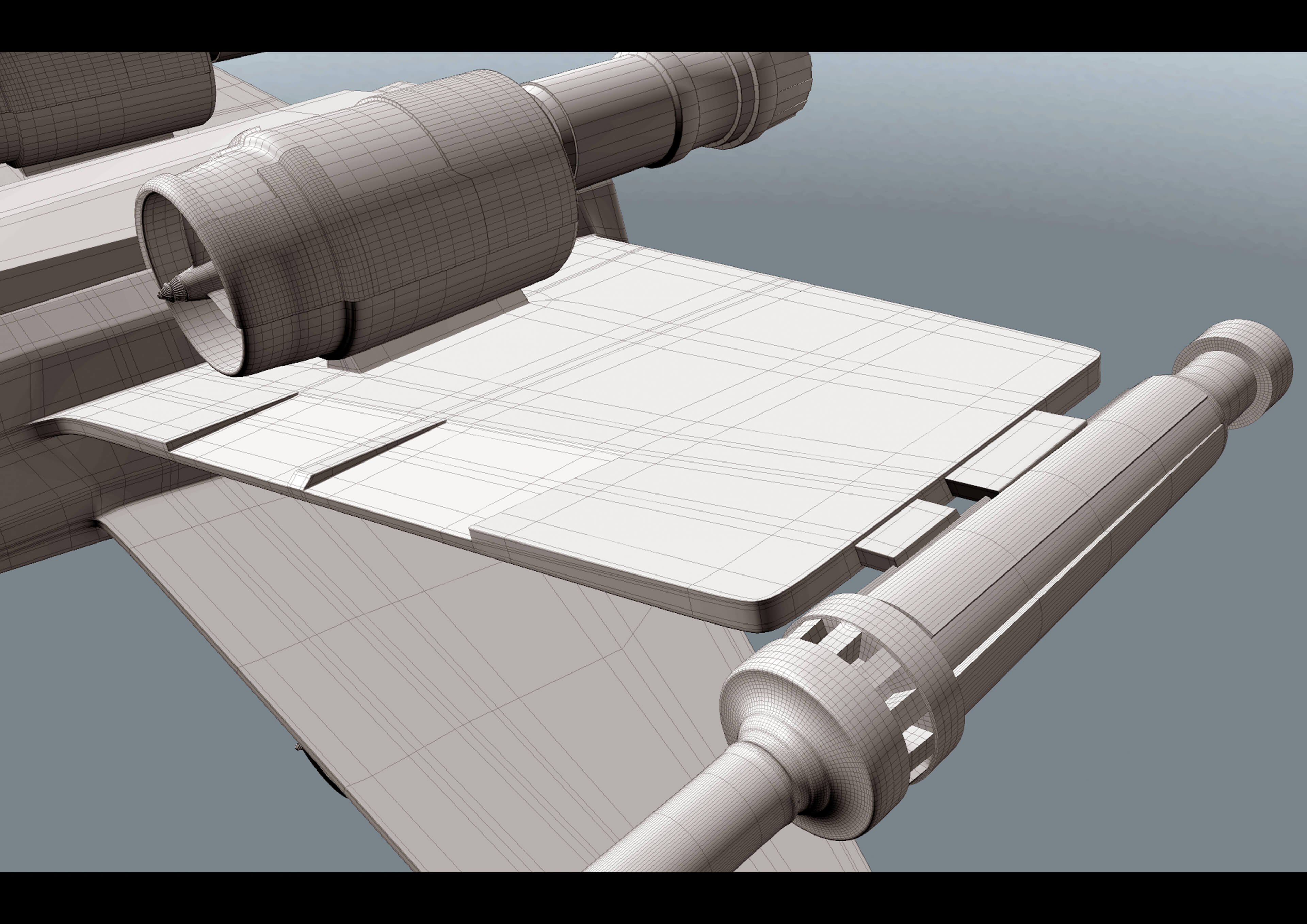 Space Ship Model by BsTen