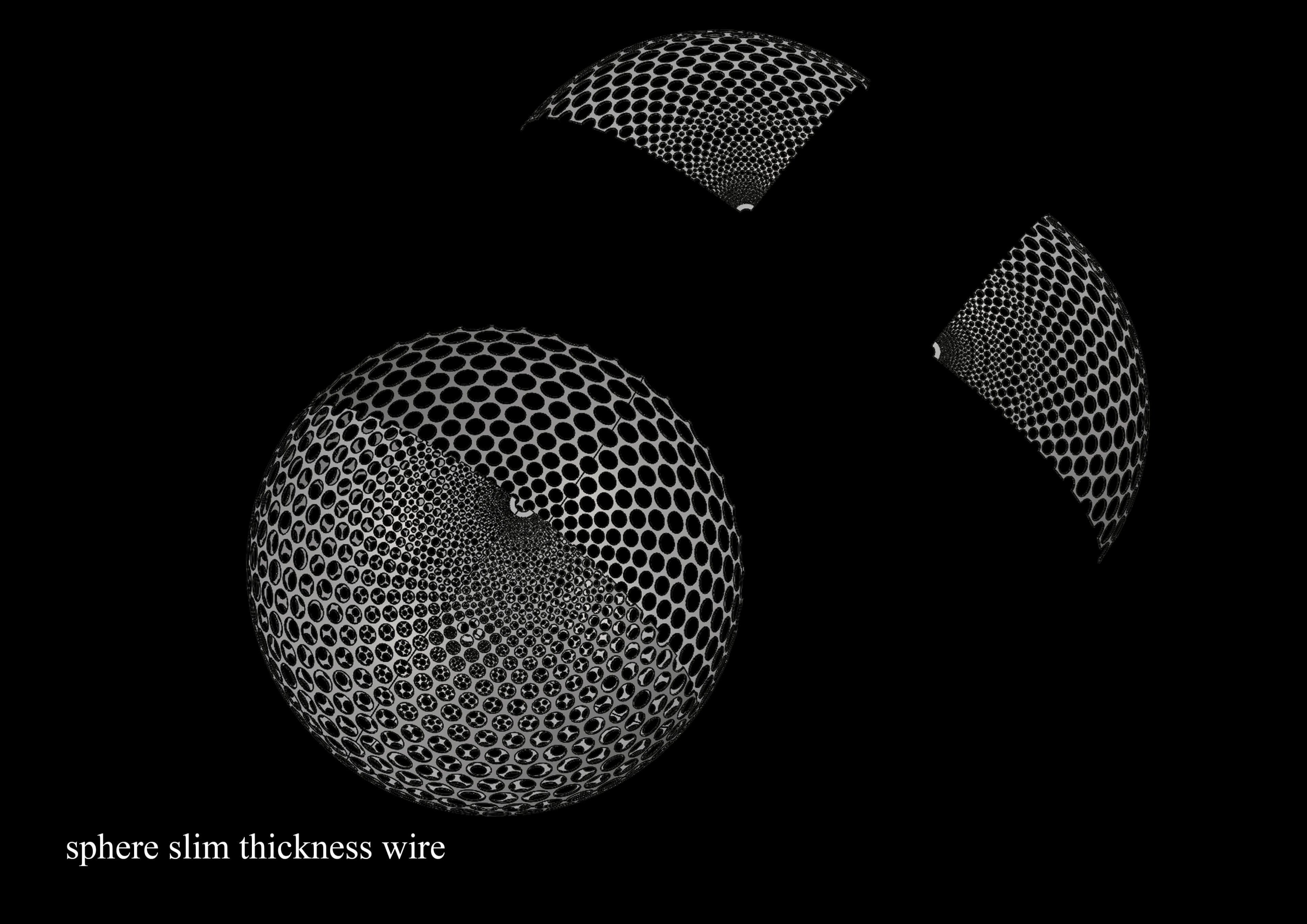 Sphere Dome Dots - 3D Model by BsTen