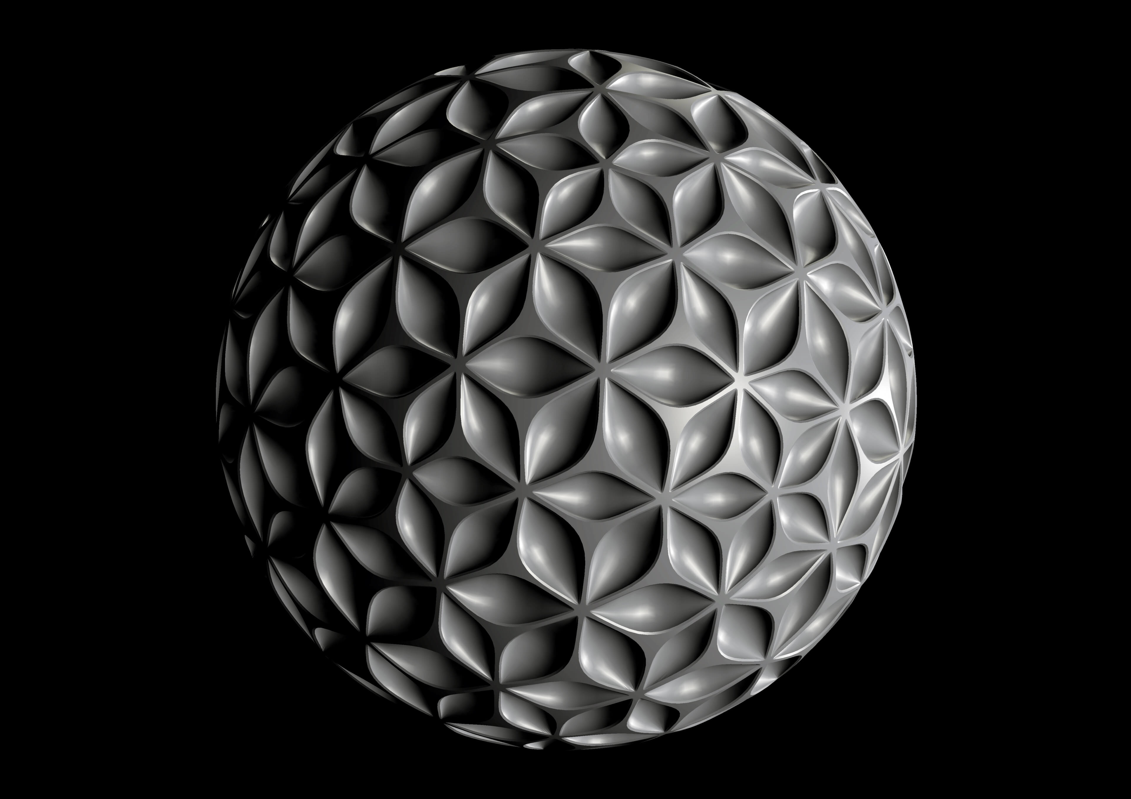 Sphereleaf Flower - 3D Model by BsTen