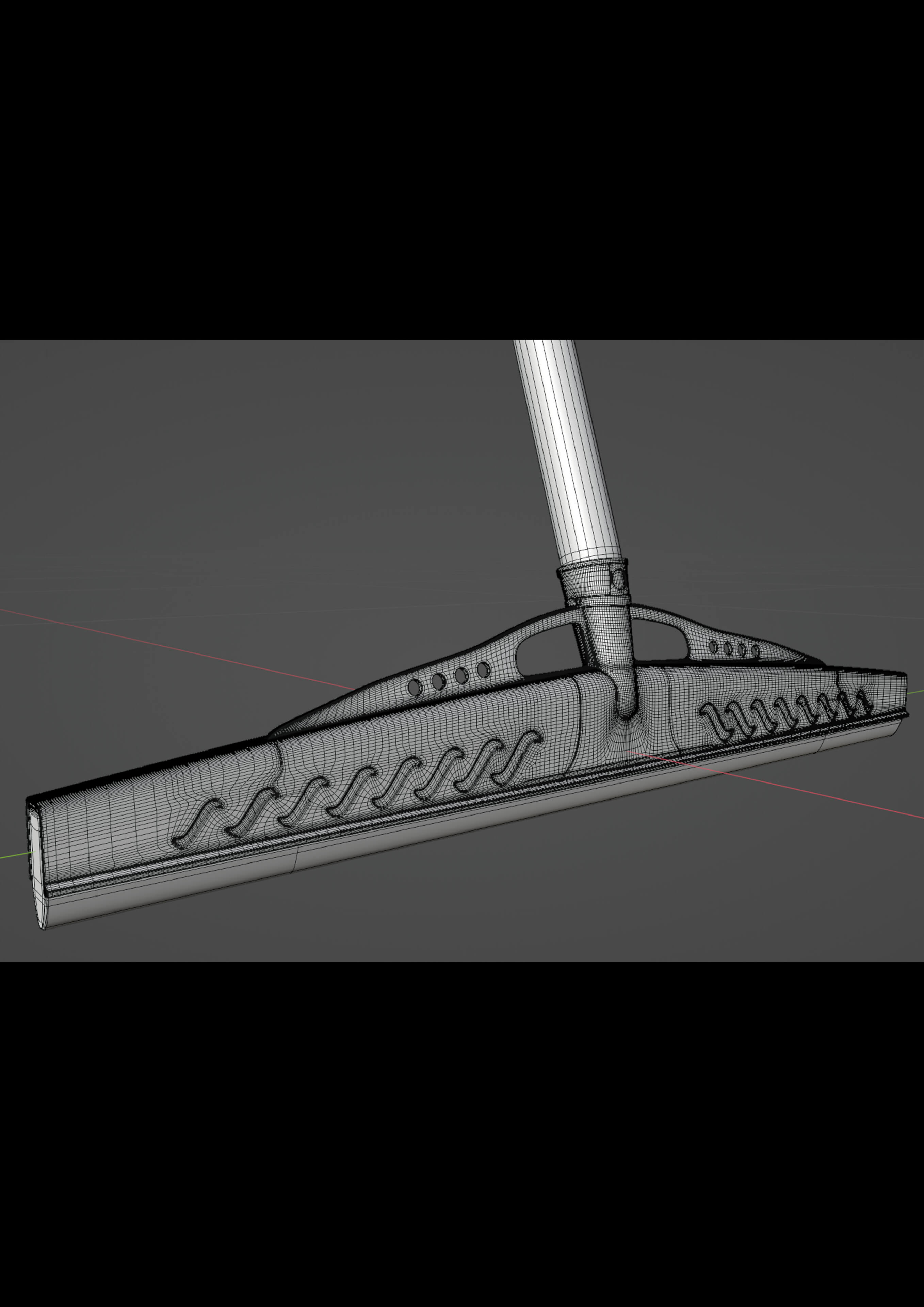 Squeegee Mesh Model by BsTen