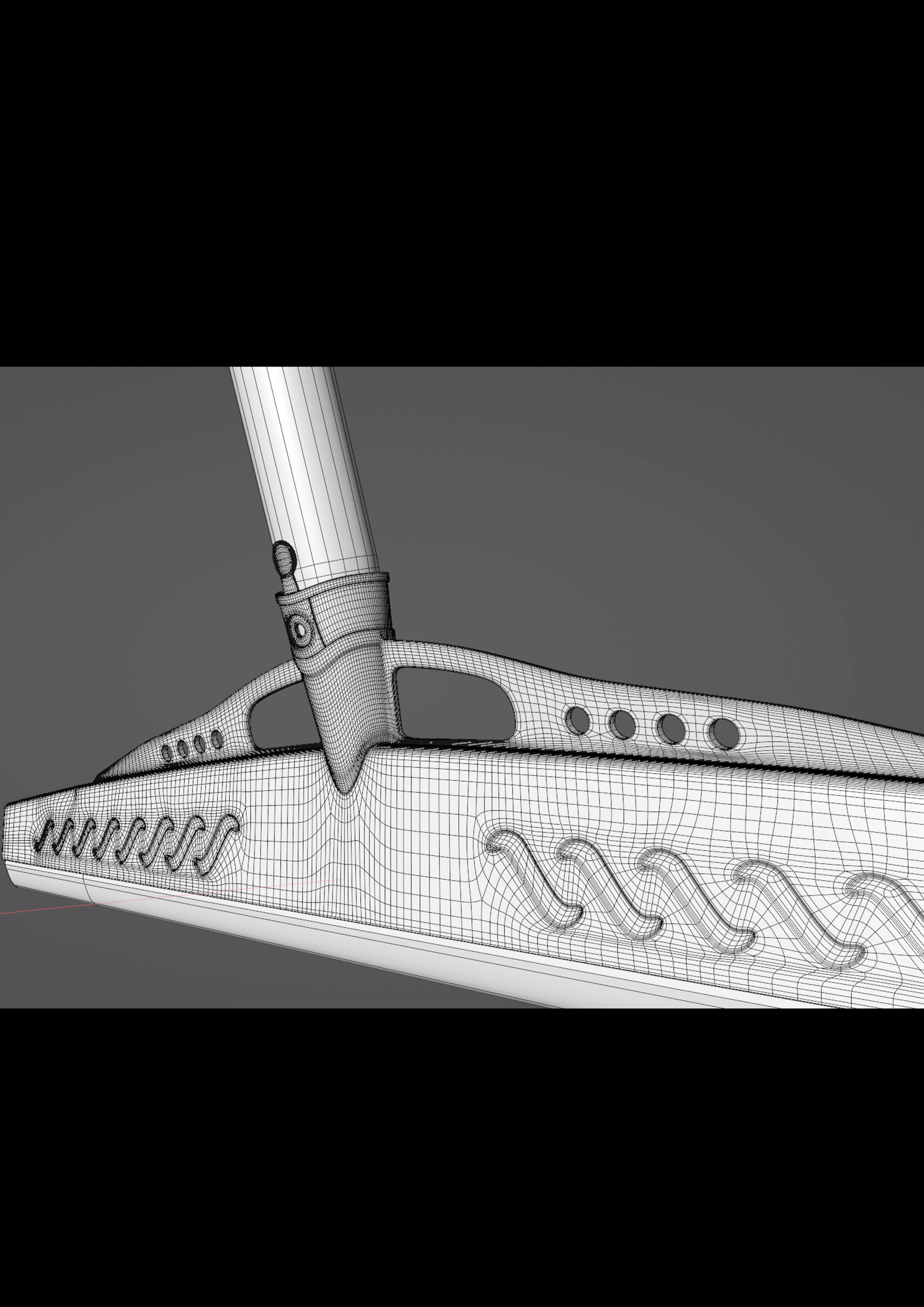 Squeegee Mesh Model by BsTen