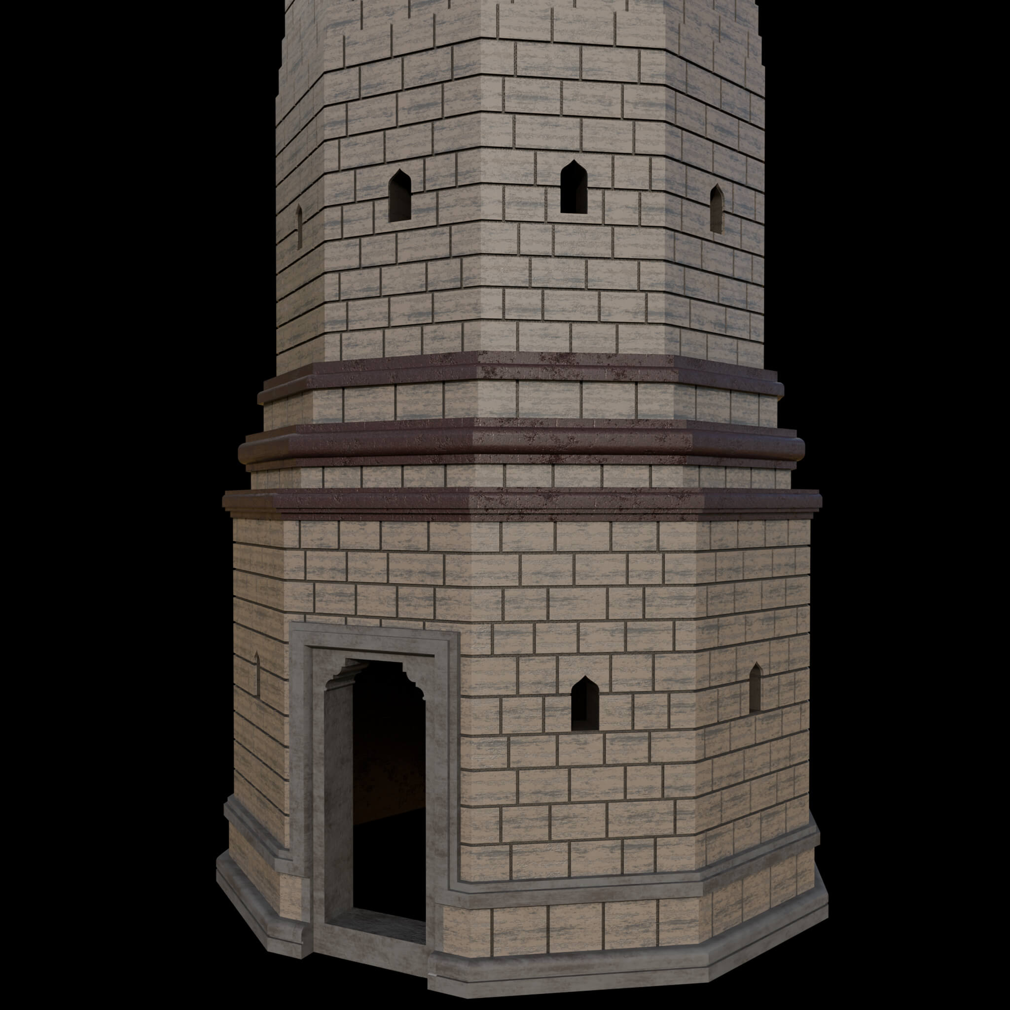 T Clock Tower - 3D Model by BsTen