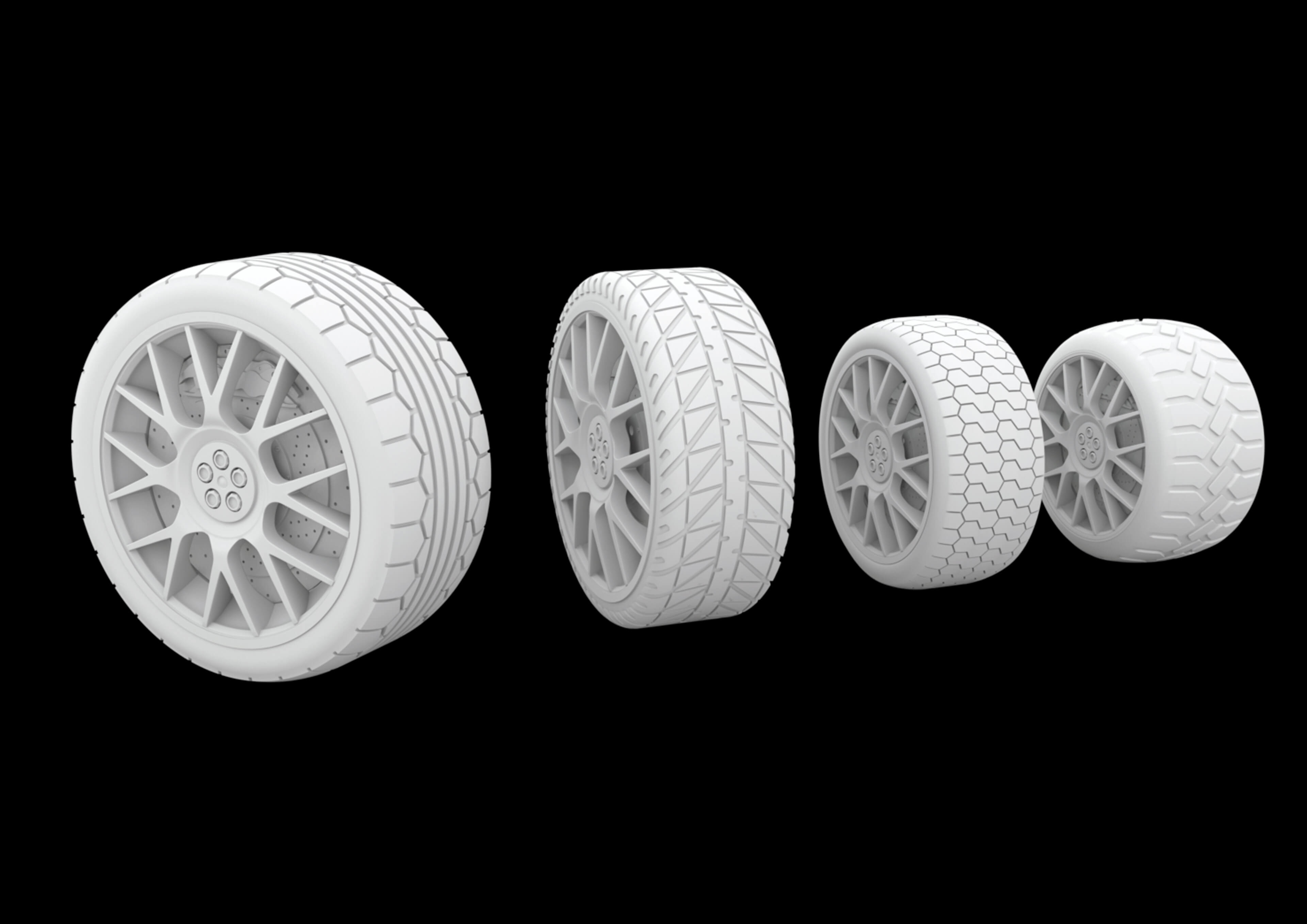 Tire Pack - 3D Model by BsTen