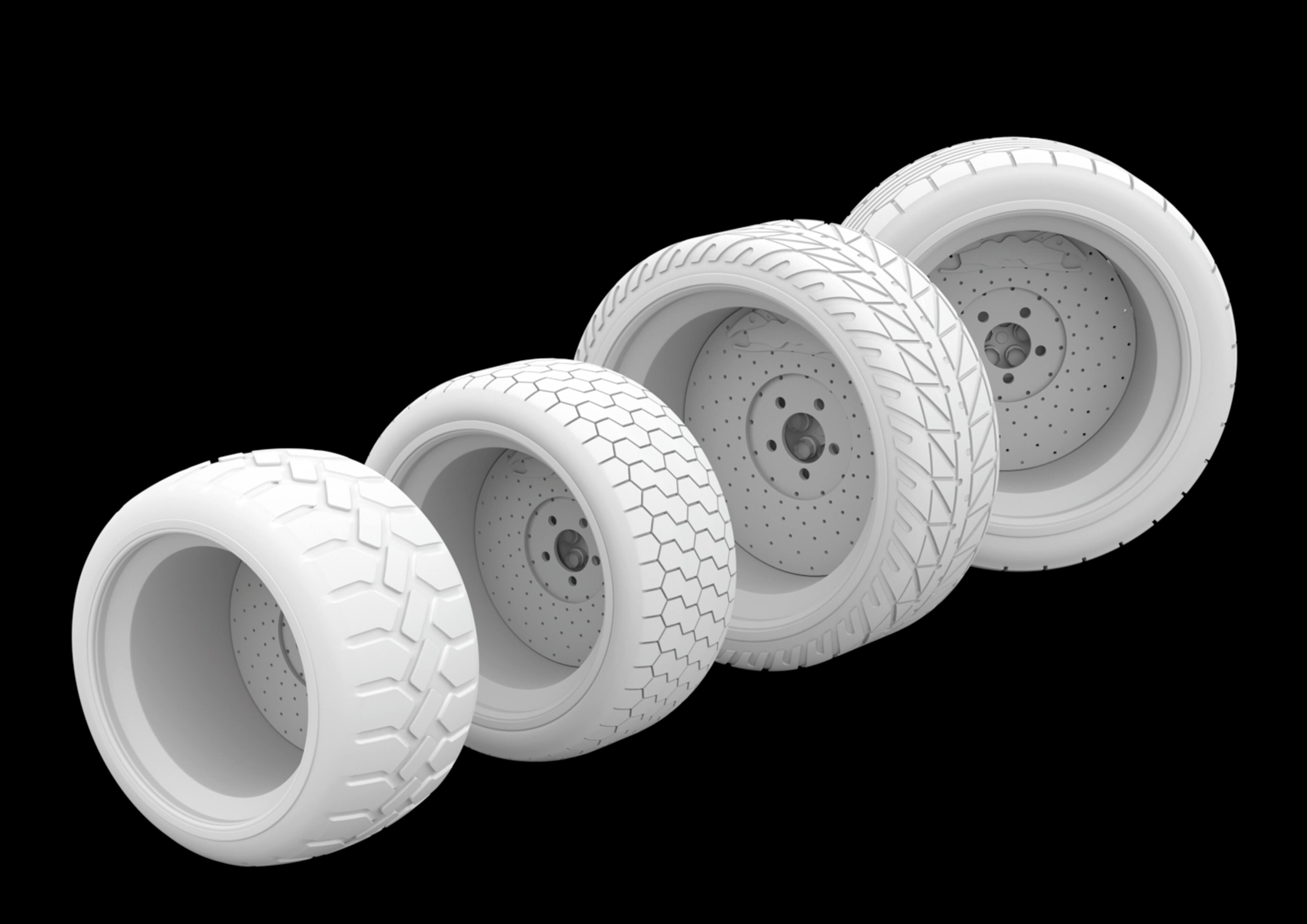 Tire Pack - 3D Model by BsTen